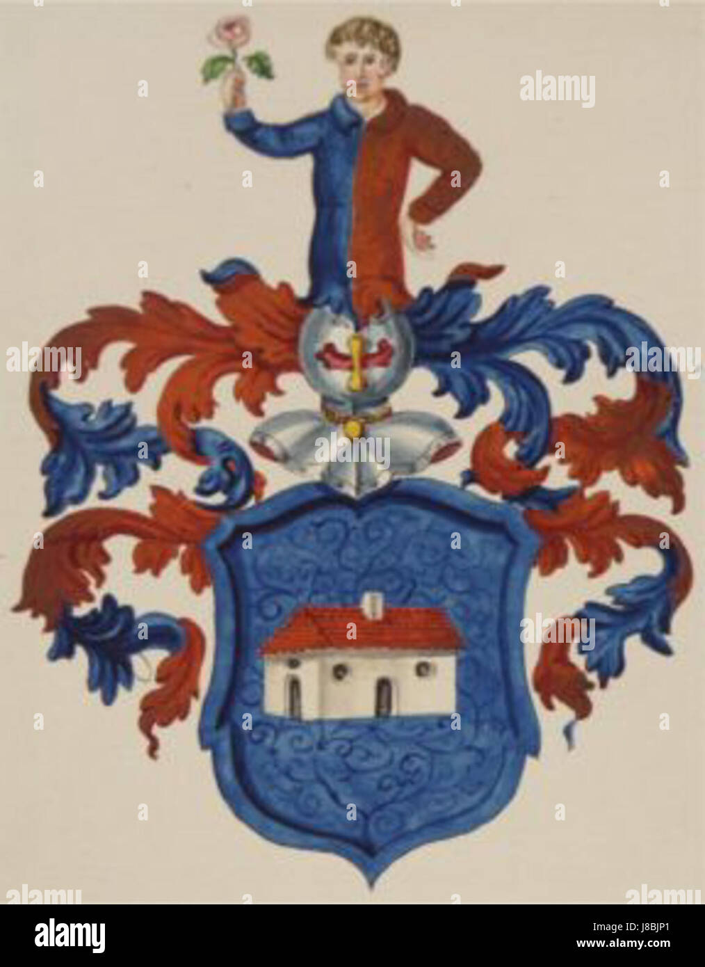 Hauser Wappen Schaffhausen H04 Stock Photo - Alamy