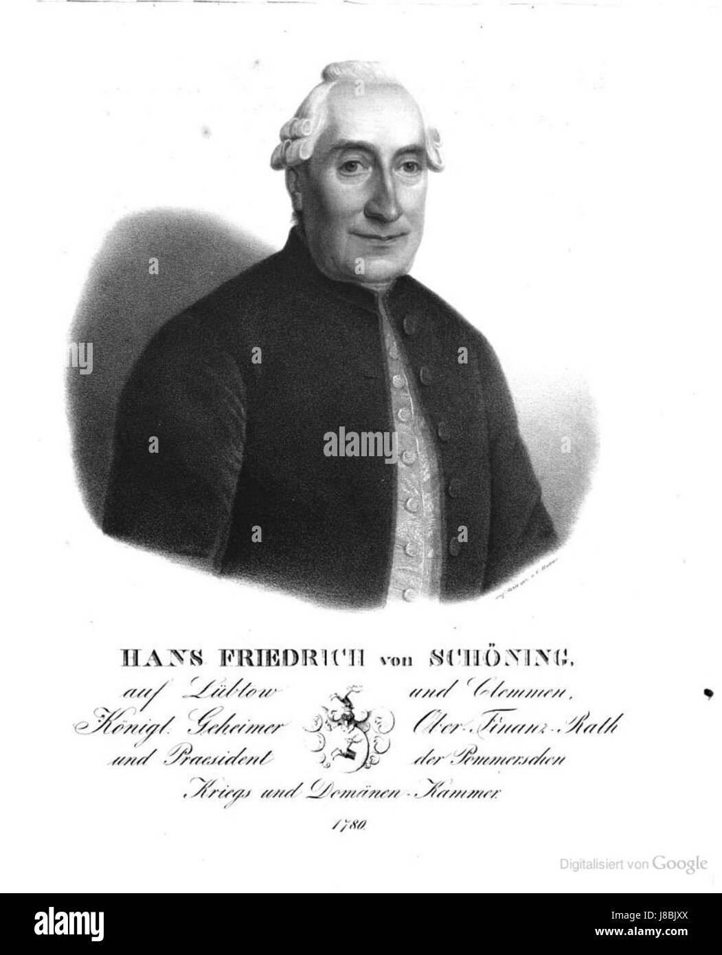 Hans friedrich von schoening Stock Photo - Alamy
