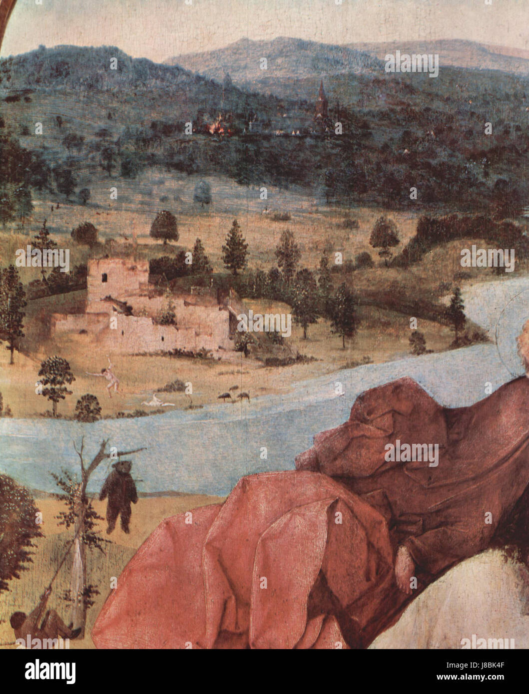 This artwork by Hieronymus Bosch features his signature surreal and ...