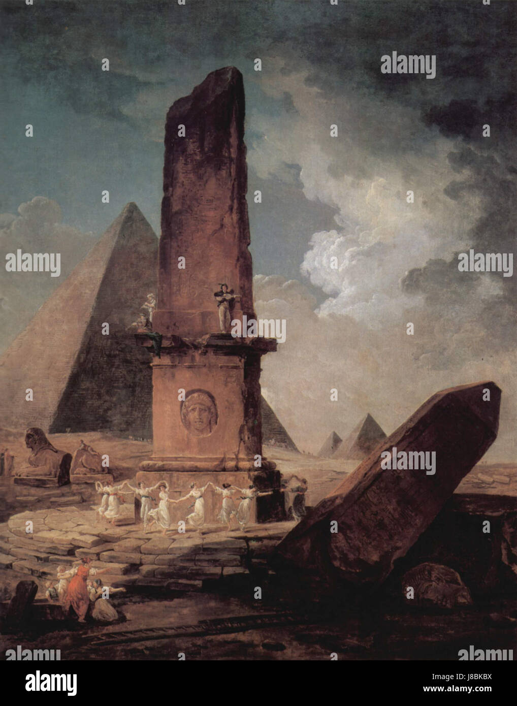 Hubert Robert 005 Stock Photo - Alamy