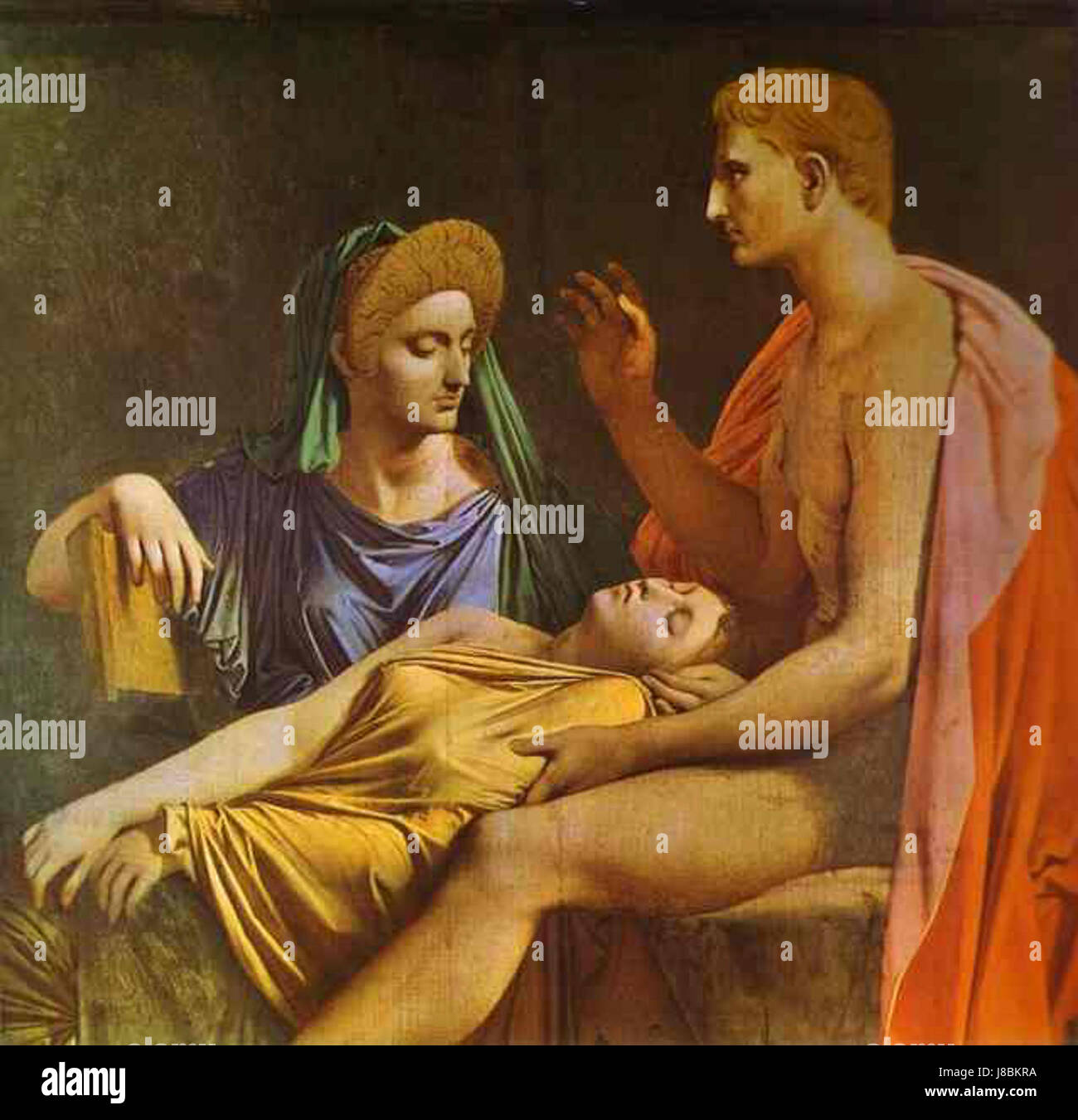 Ingres painting rome hi-res stock photography and images - Alamy