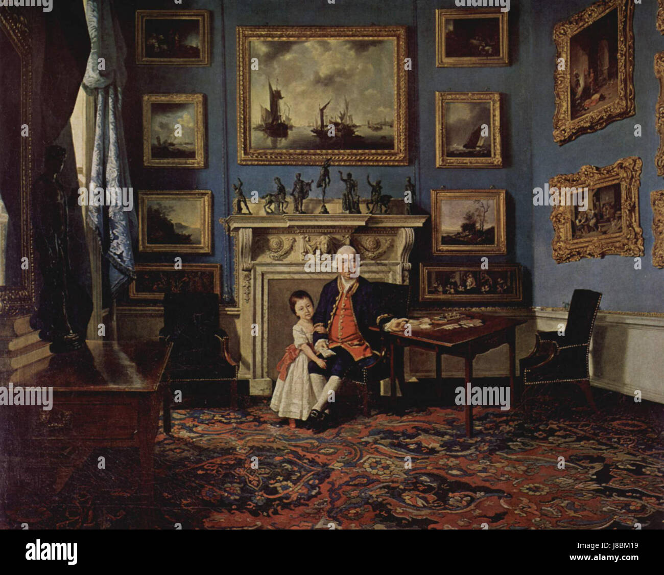 Johann zoffany hi-res stock photography and images - Alamy