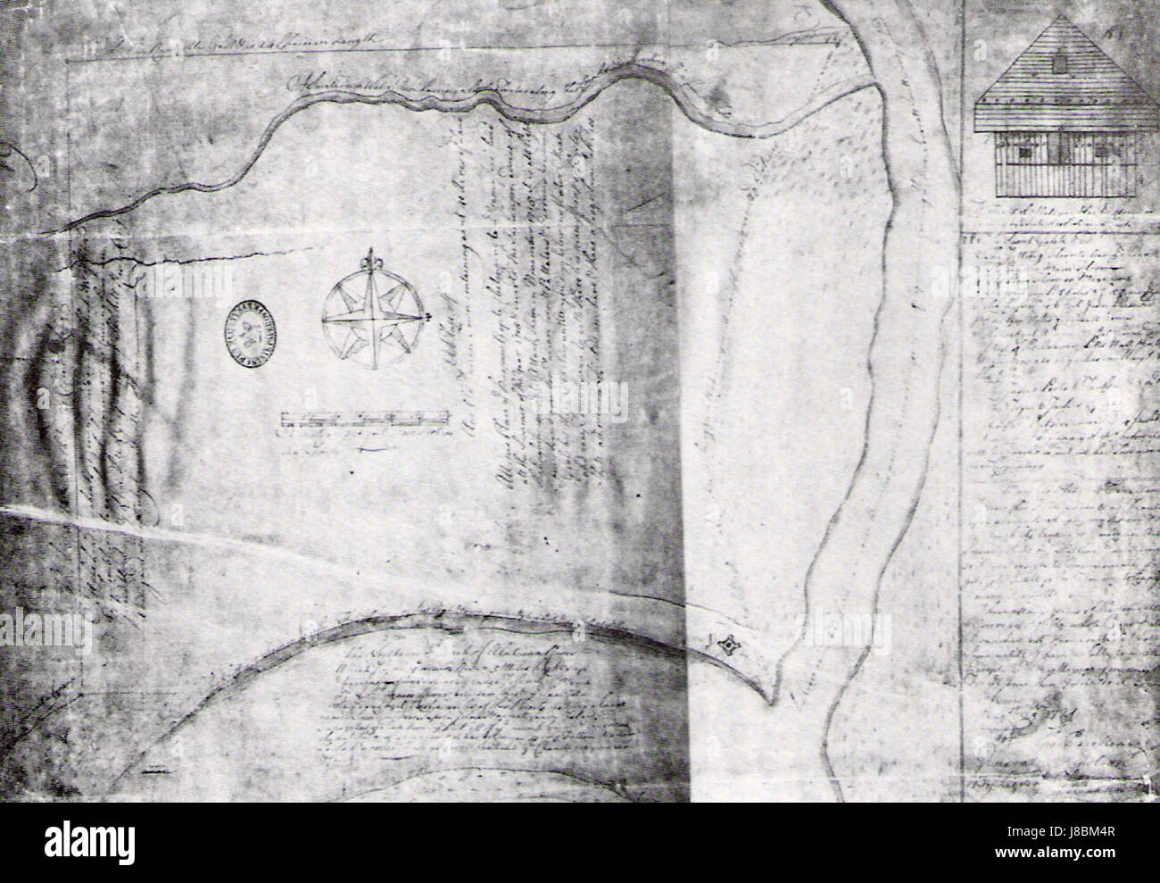 Map of georgia usa hi-res stock photography and images - Alamy