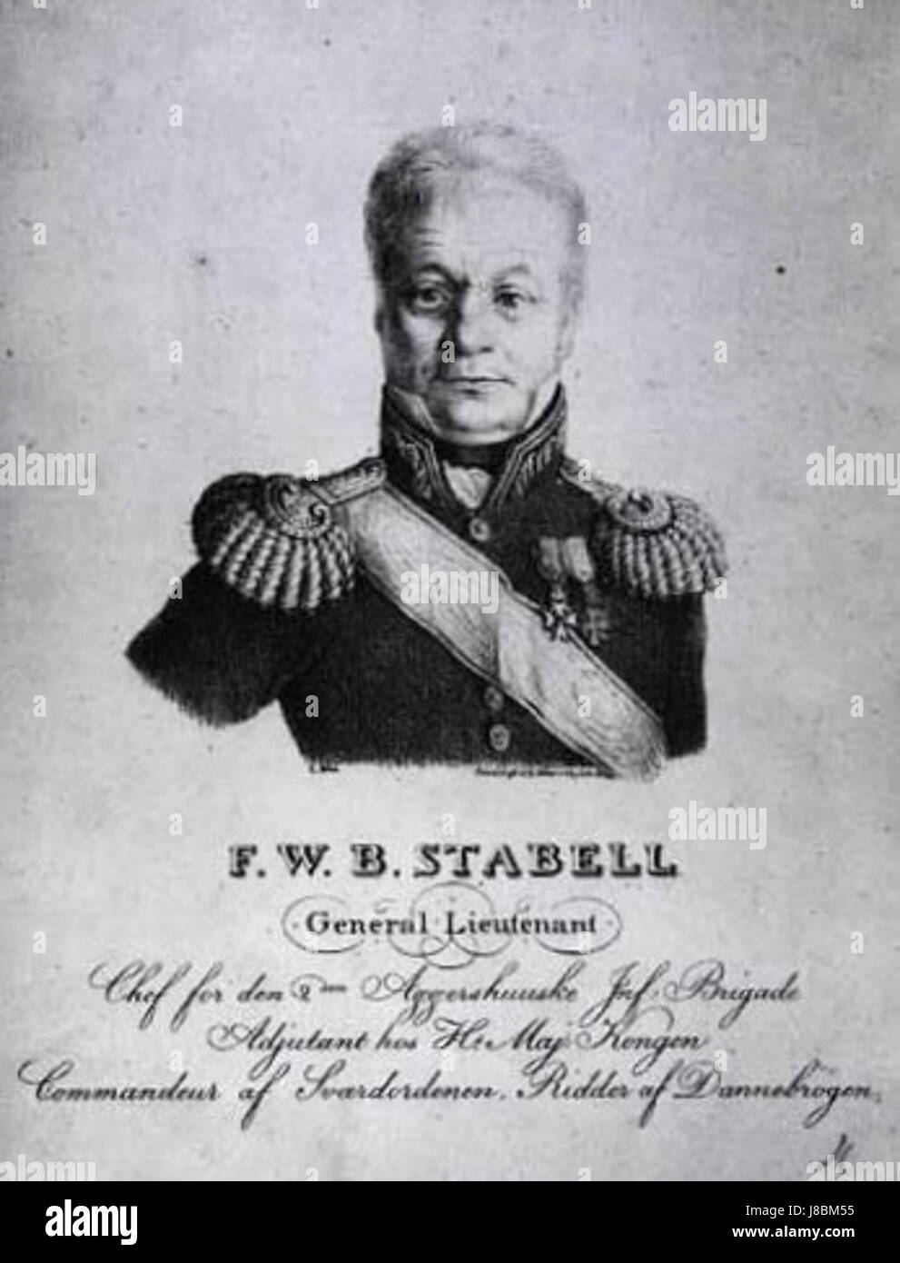 Frederik Wilhelm Bruenech Stabell Stock Photo - Alamy