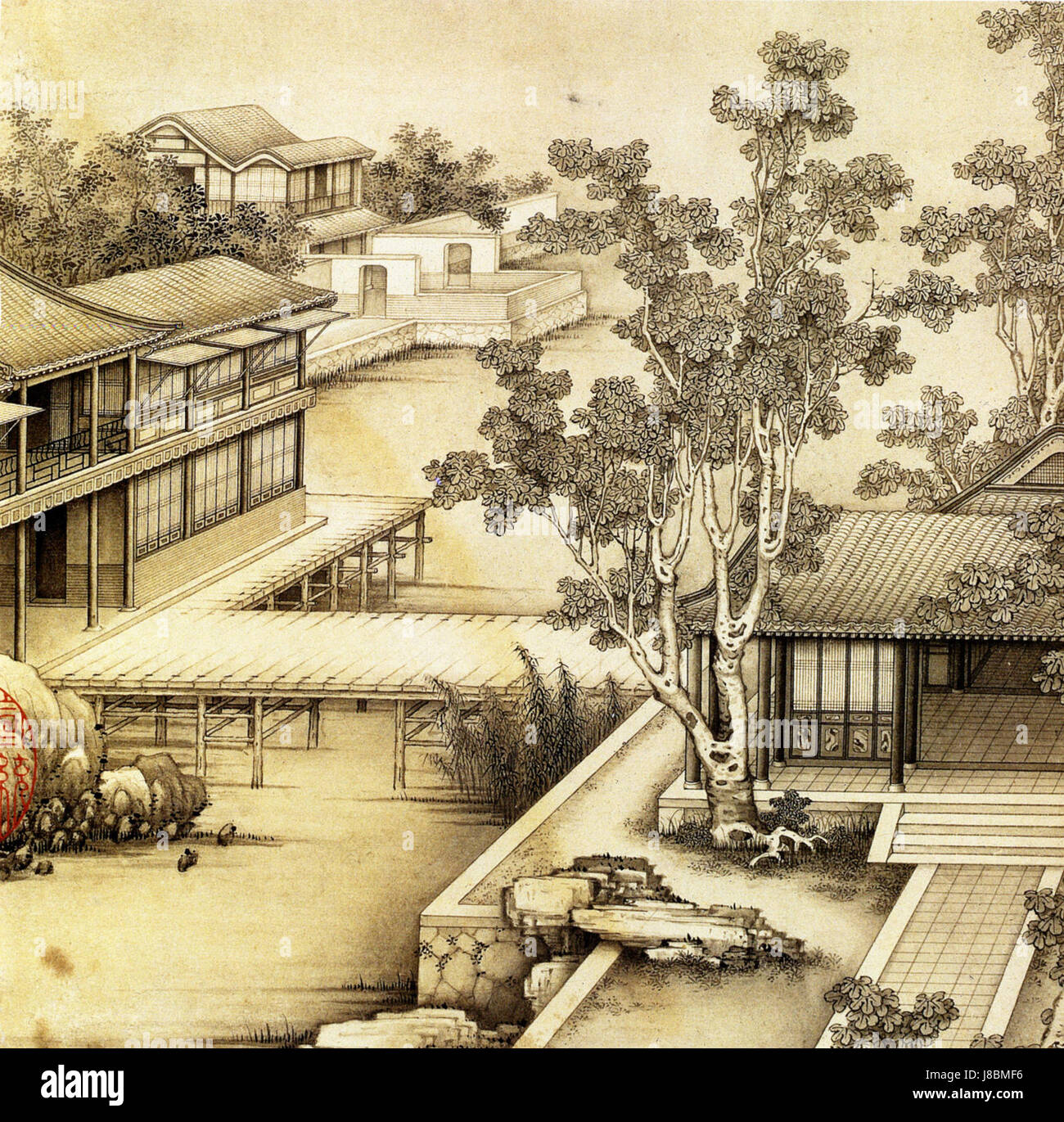 Jiao Bingzhen was a Chinese artist known for his landscape paintings ...