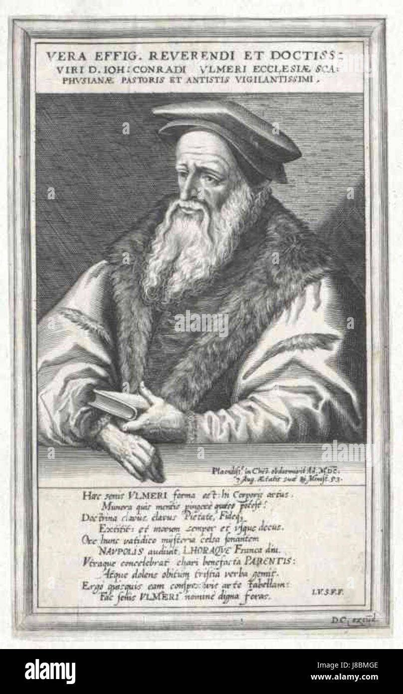 Johann Conrad Ulmer was a German scientist and historian, notable for ...