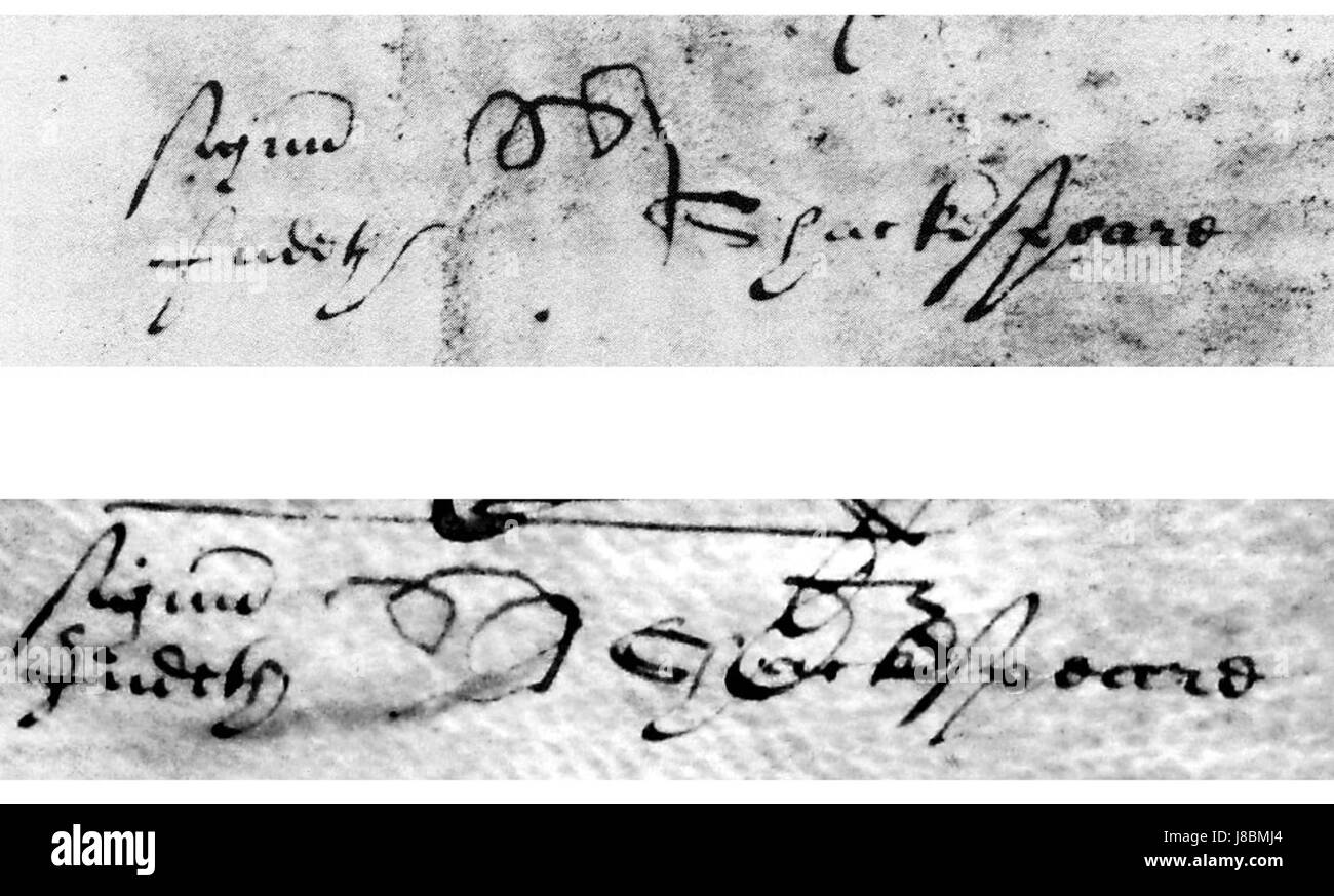 Collection of signatures Black and White Stock Photos & Images - Alamy