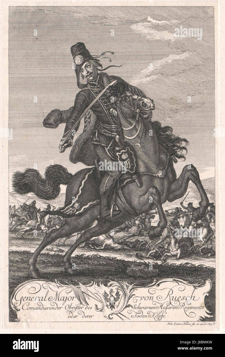 Josef Theodor Freiherr von Ruesch Stock Photo - Alamy