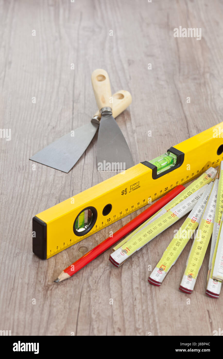 tools, ruler, carpentry, construction, tools, wood, ruler, measured ...