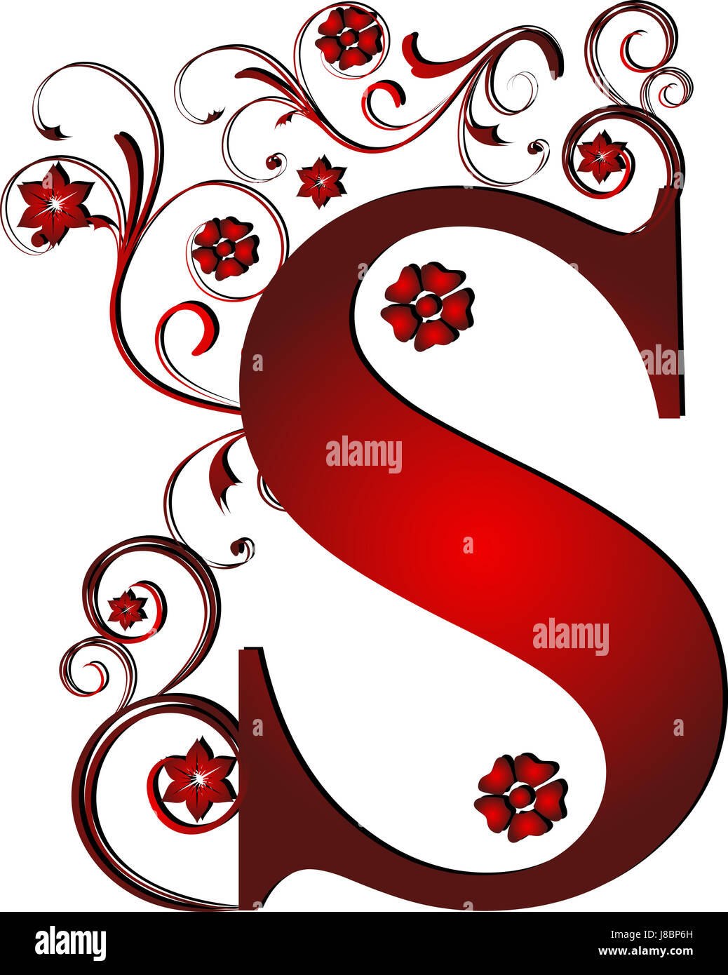 capital letter red Stock Photo - Alamy