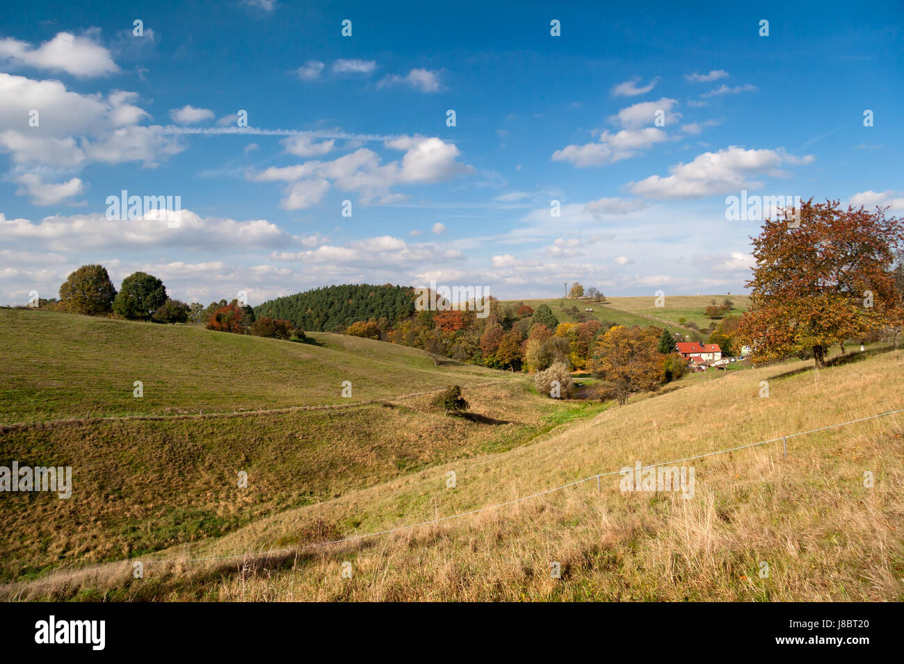 mountains, field, acre, thuringia, meadow, scenery, countryside, nature ...