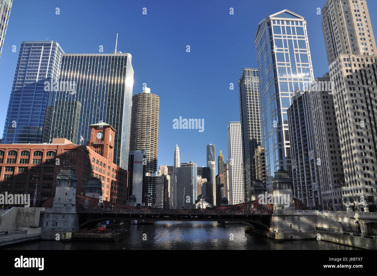 bridge, usa, skycraper, skyscrapers, skyscraper, river, water, bridge ...