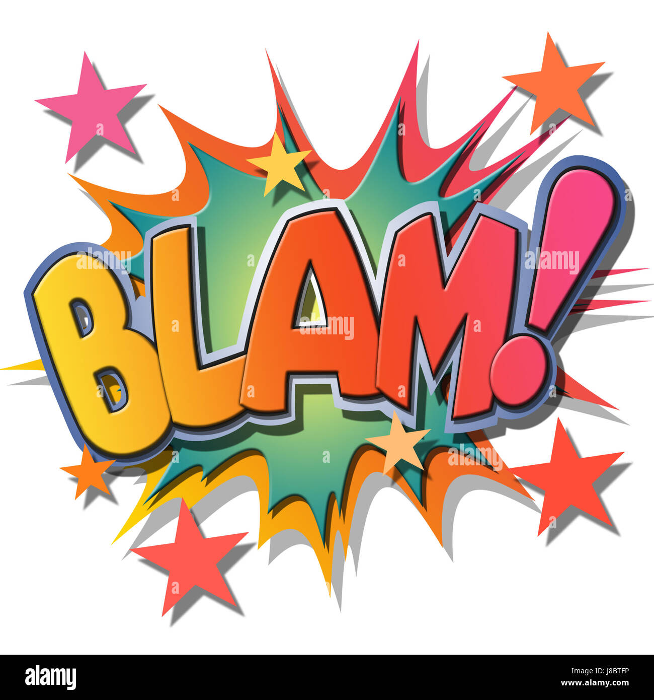 Bang explosion boom hi-res stock photography and images - Alamy