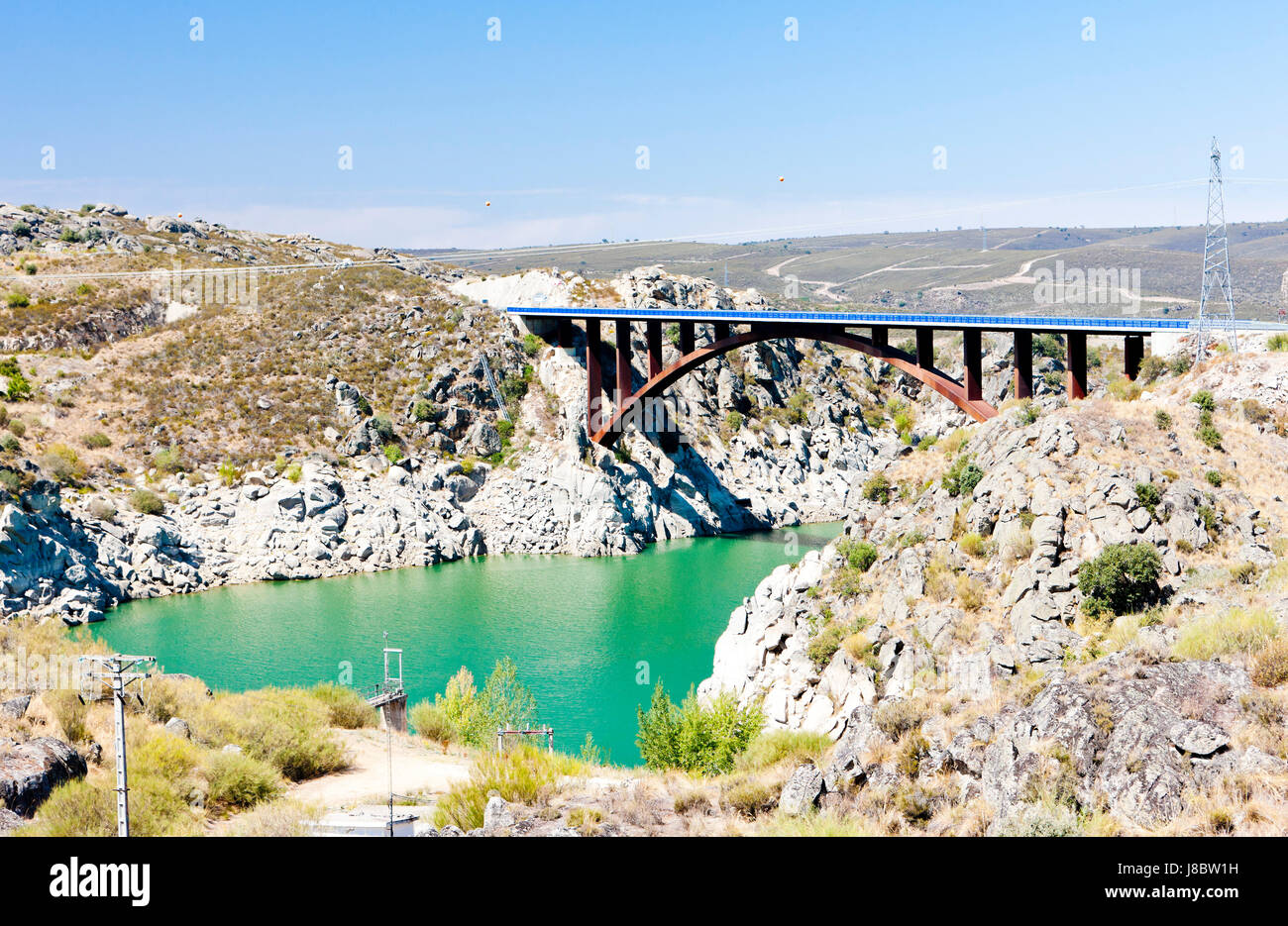 bridge, europe, spain, outside, dam, barrier, style of construction ...