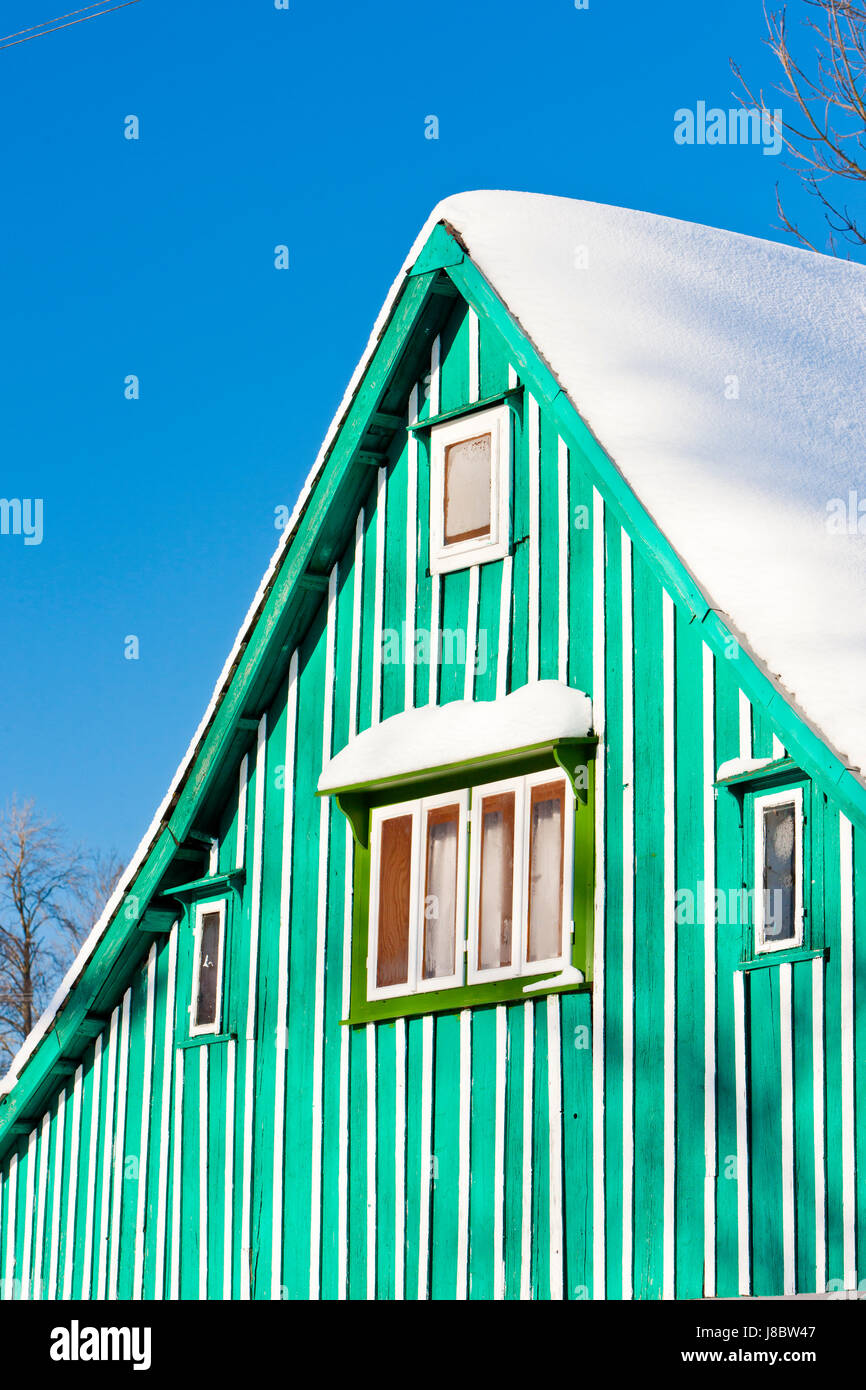 house, building, detail, winter, window, porthole, dormer window, pane ...