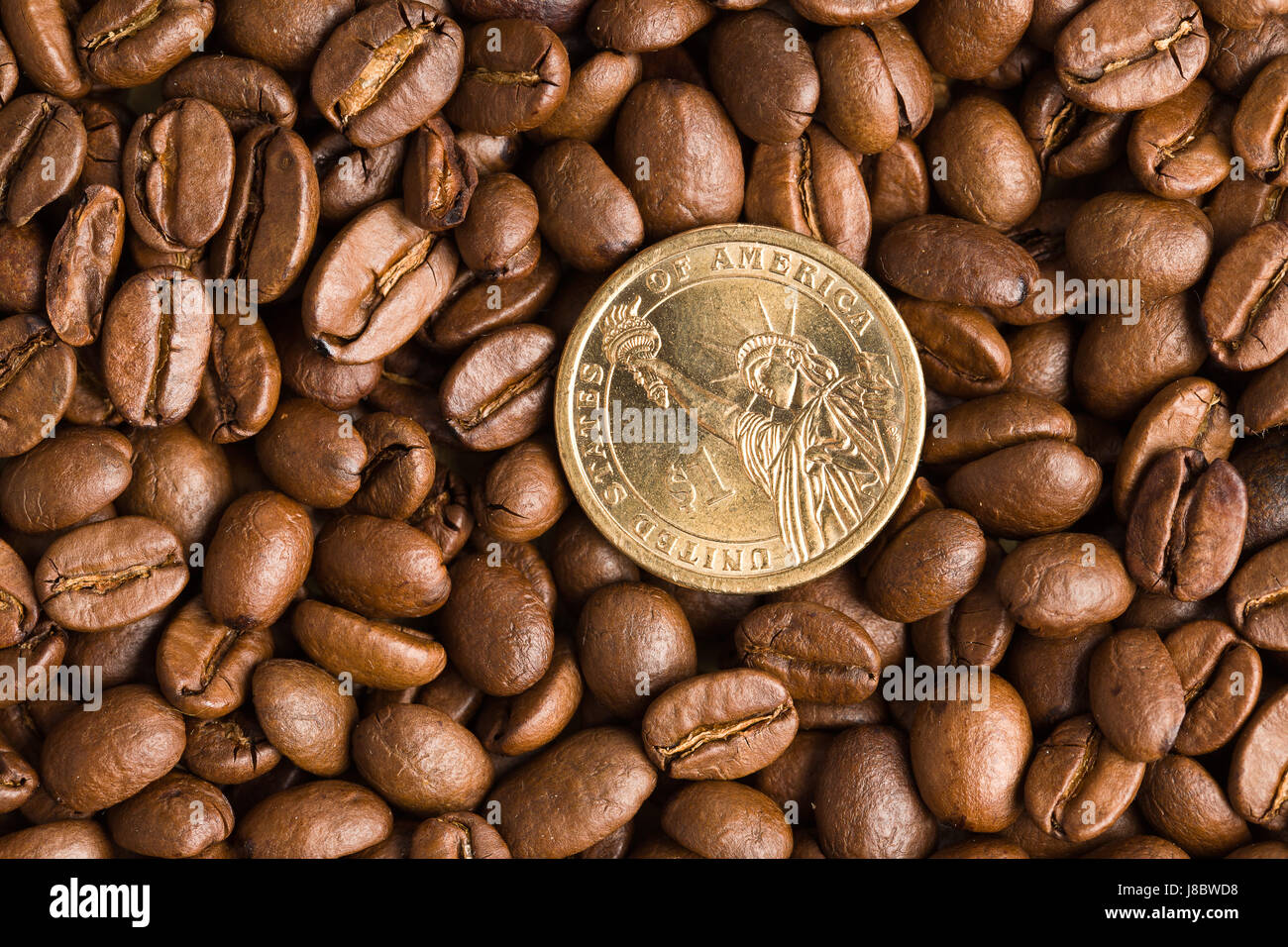cafe, coin, bean, coffee, money, roasted, parched, cafe, dollar ...