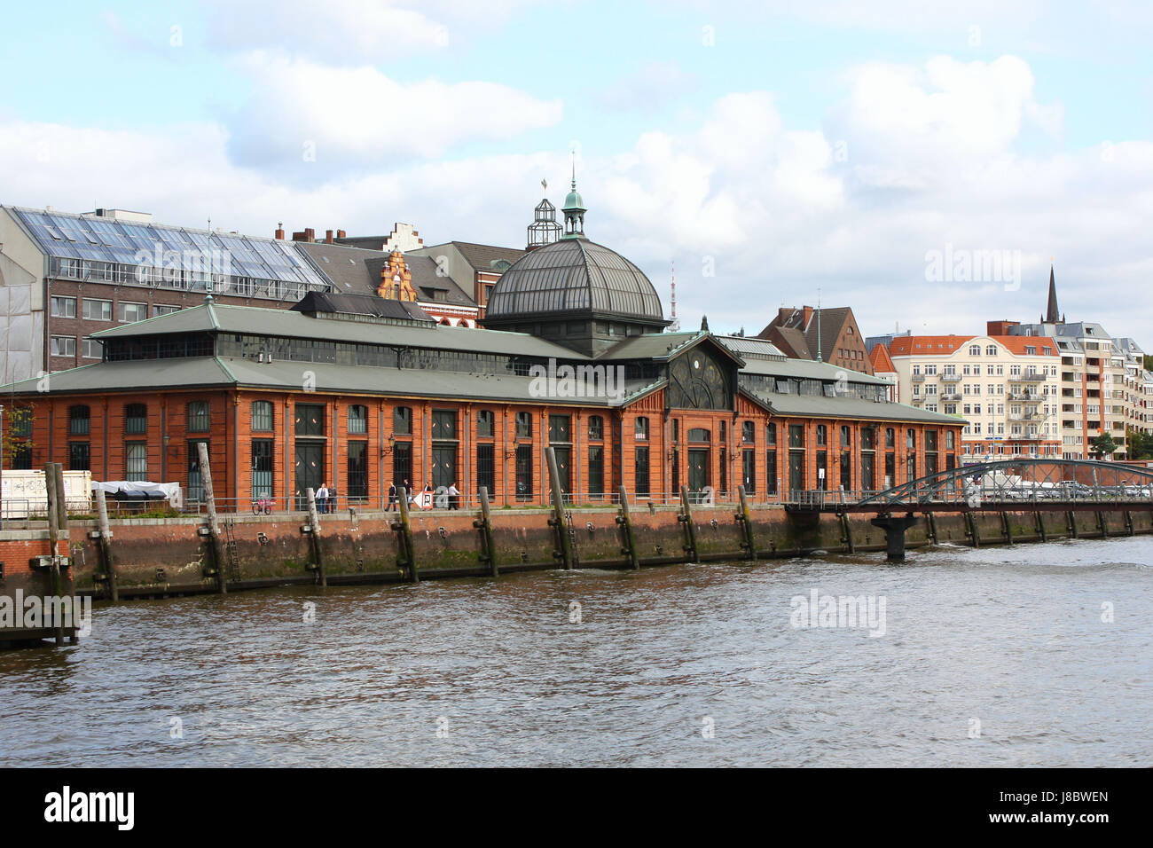 fish market hamburg-altona Stock Photo - Alamy