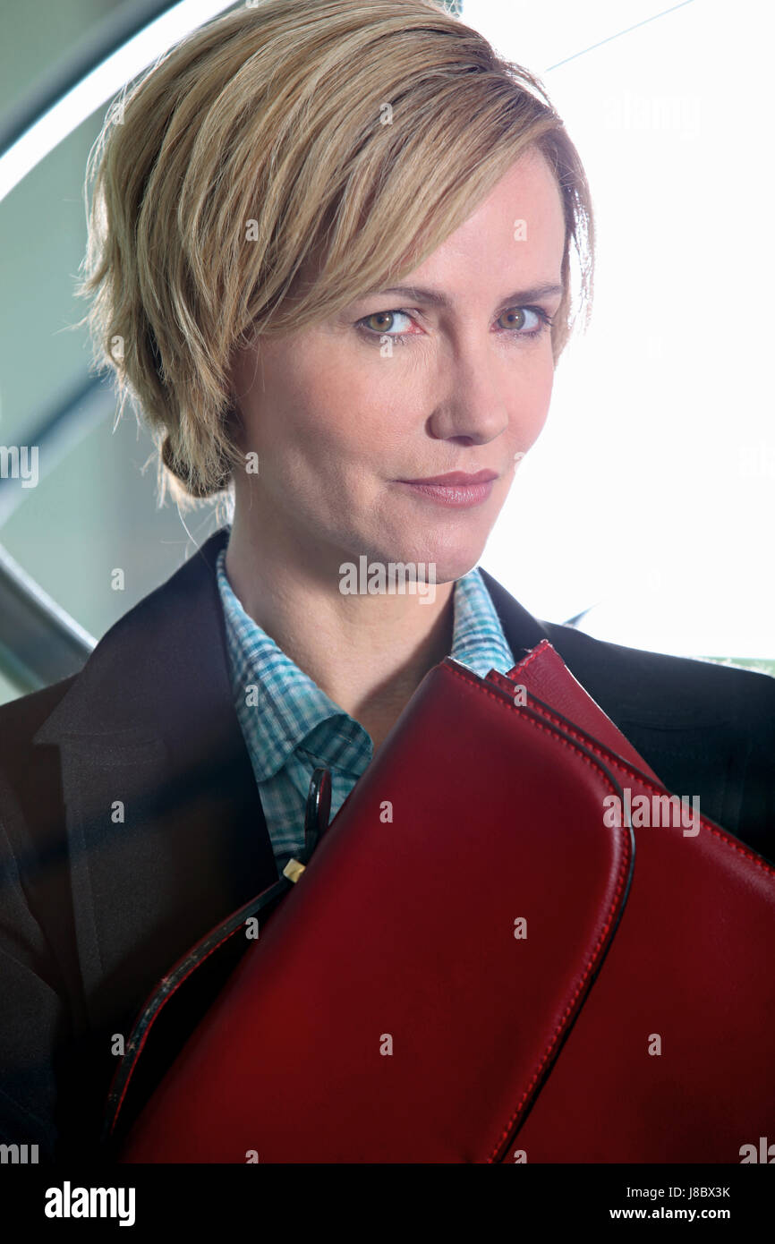 woman, female, businesswoman, career woman, case, possession, holding ...