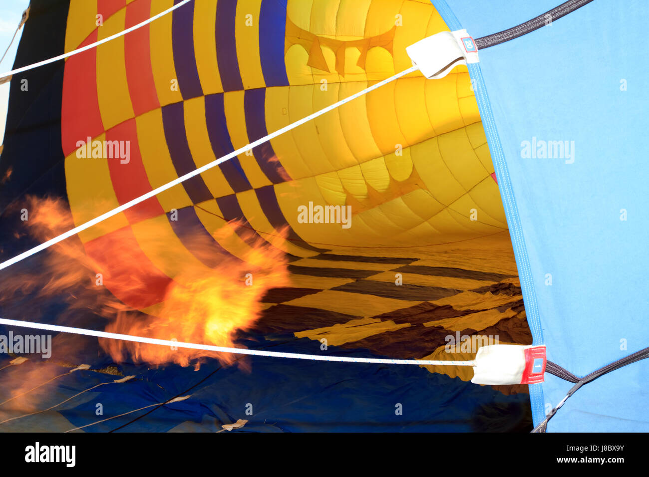 inside, hot, balloon, flame, flames, air, colorful, blue, inside, spare ...