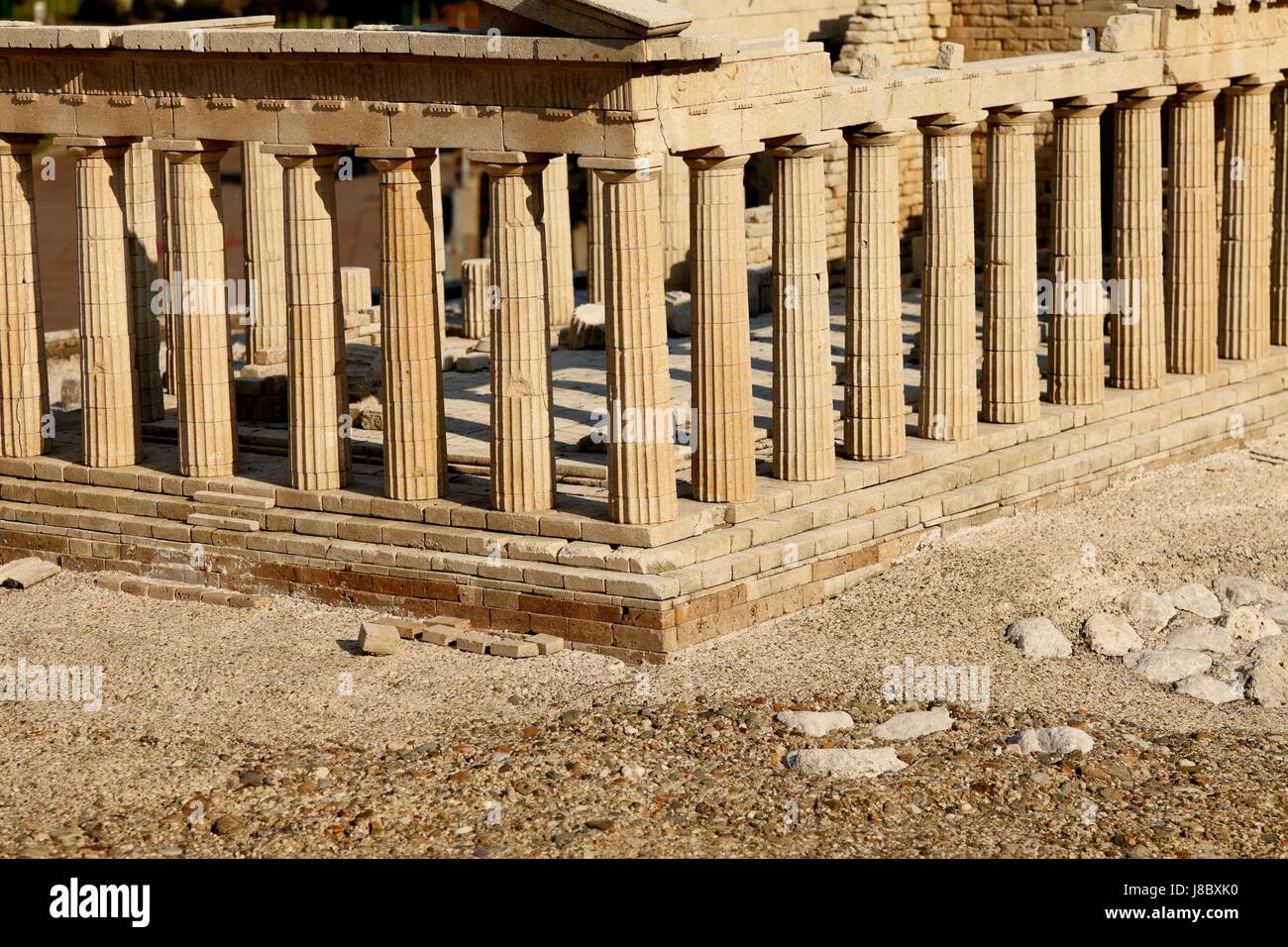 art, greece, ruins, miniature, athens, acropolis, old, ancient, temple ...