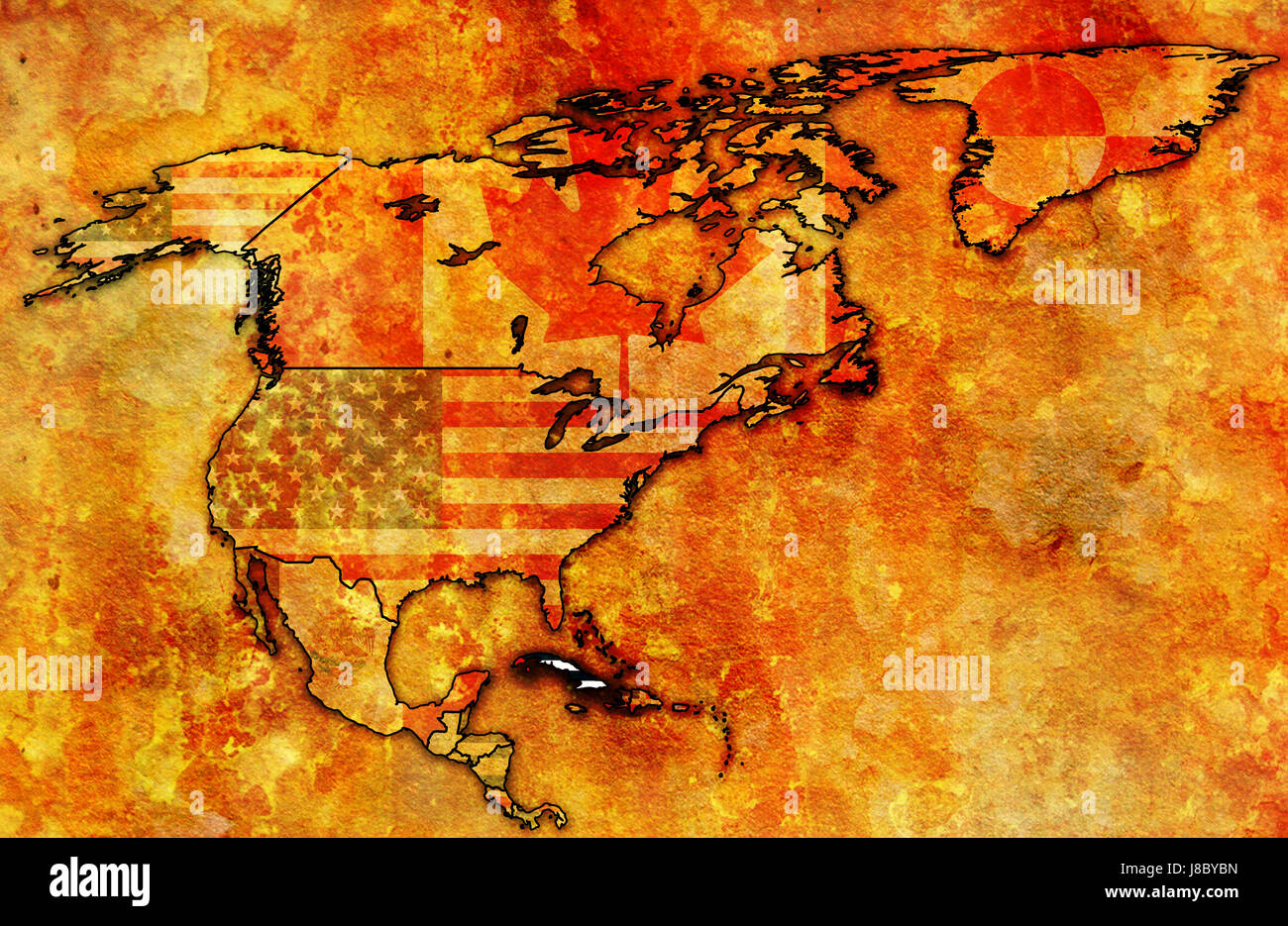 political, colour, conflict, wall, america, flag, rust, paint ...