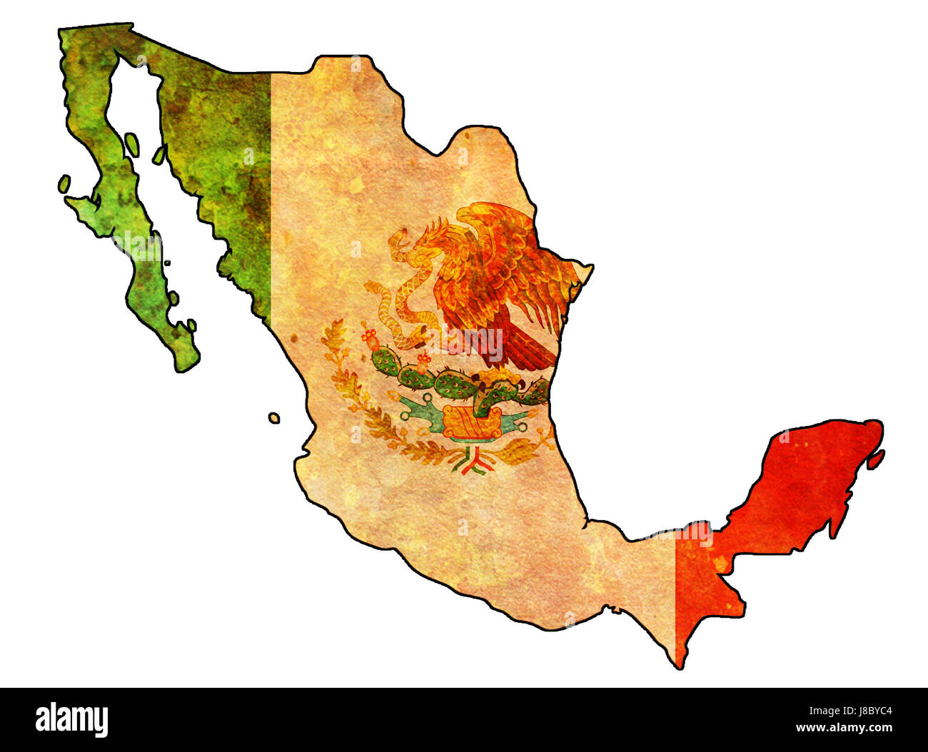 Mexico wall paint Cut Out Stock Images & Pictures - Alamy