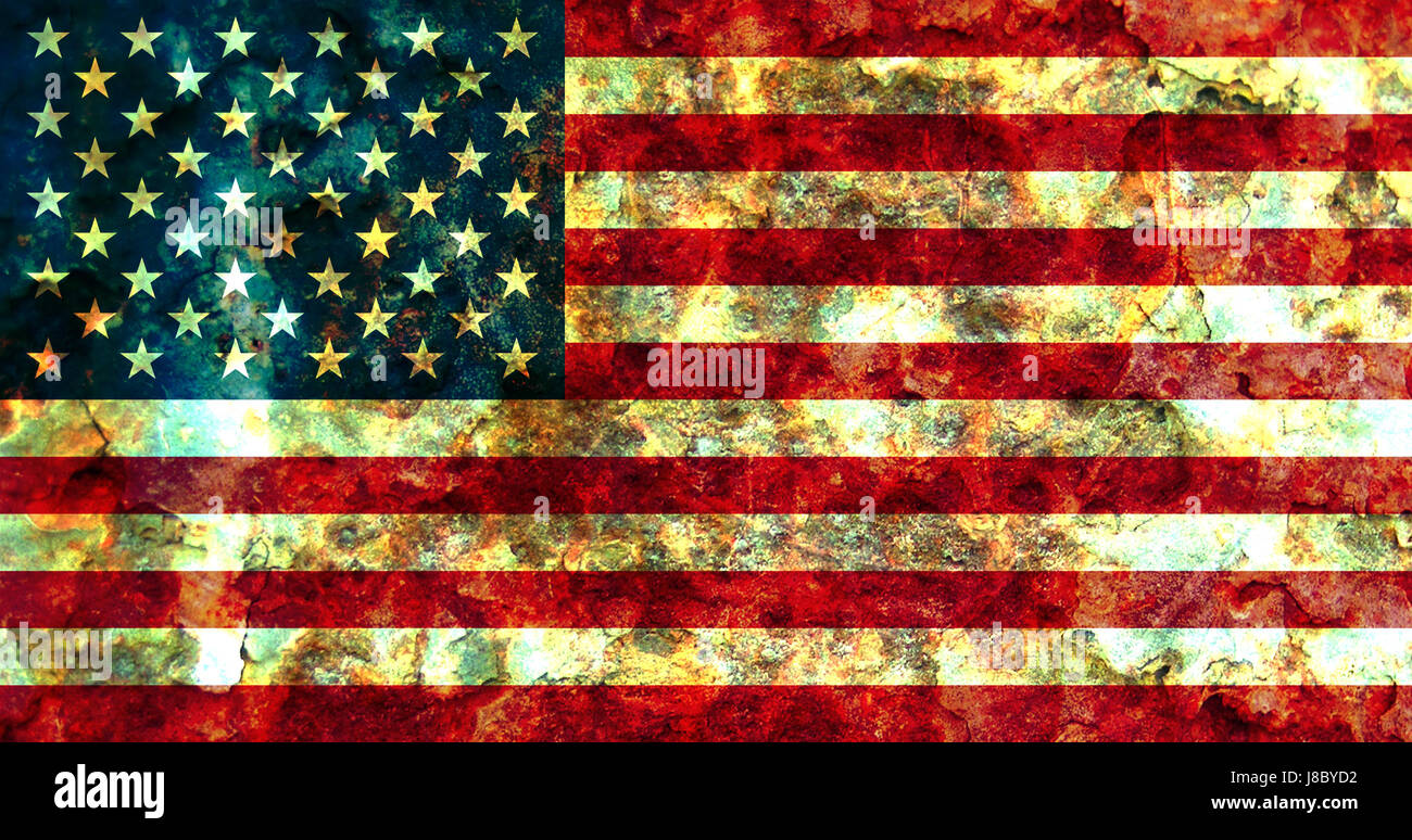 usa, vintage, flag, old, political, colour, conflict, usa, wall, flag ...