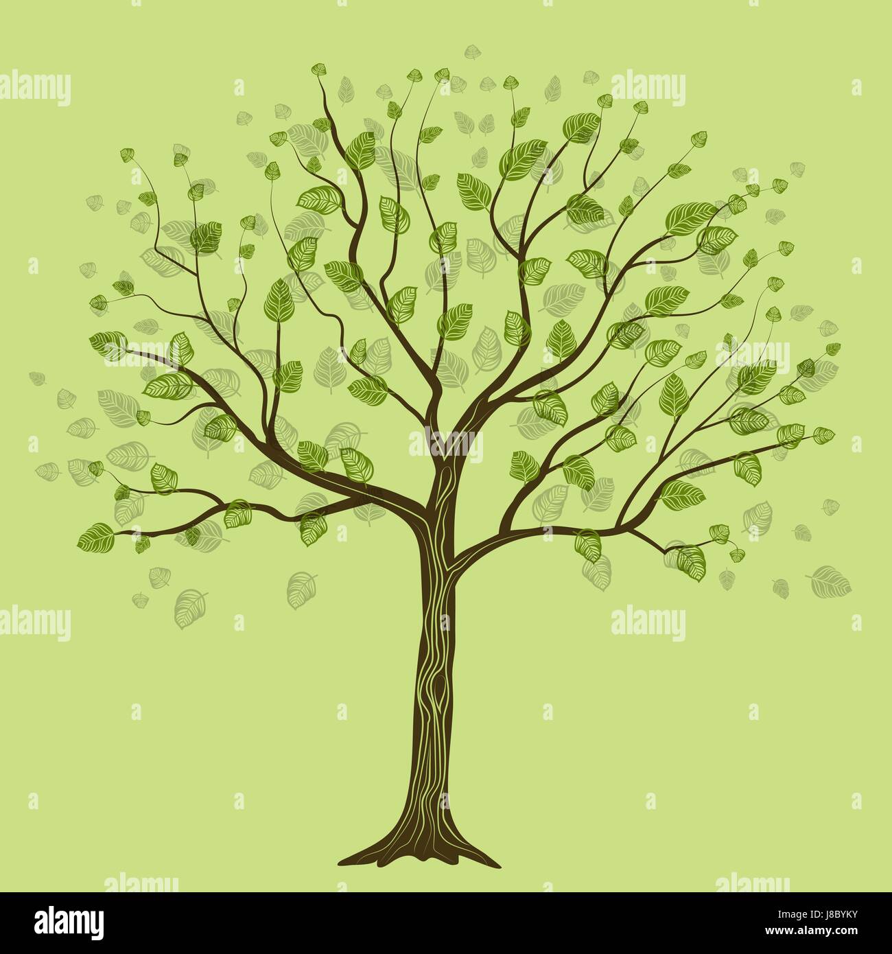 Landscape design garden decorative Stock Vector Images - Alamy