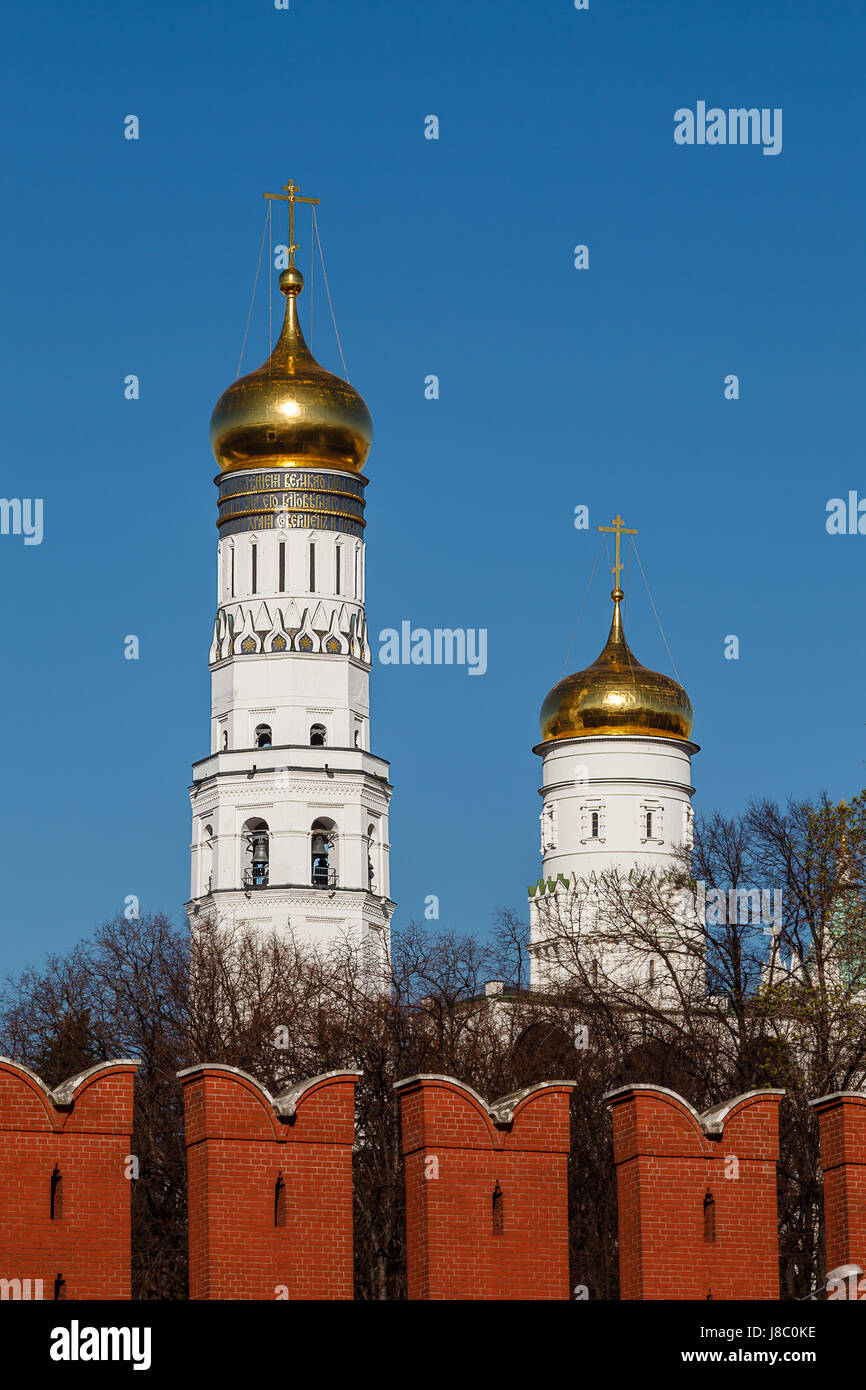 Ivan great bell tower behind hi-res stock photography and images - Alamy