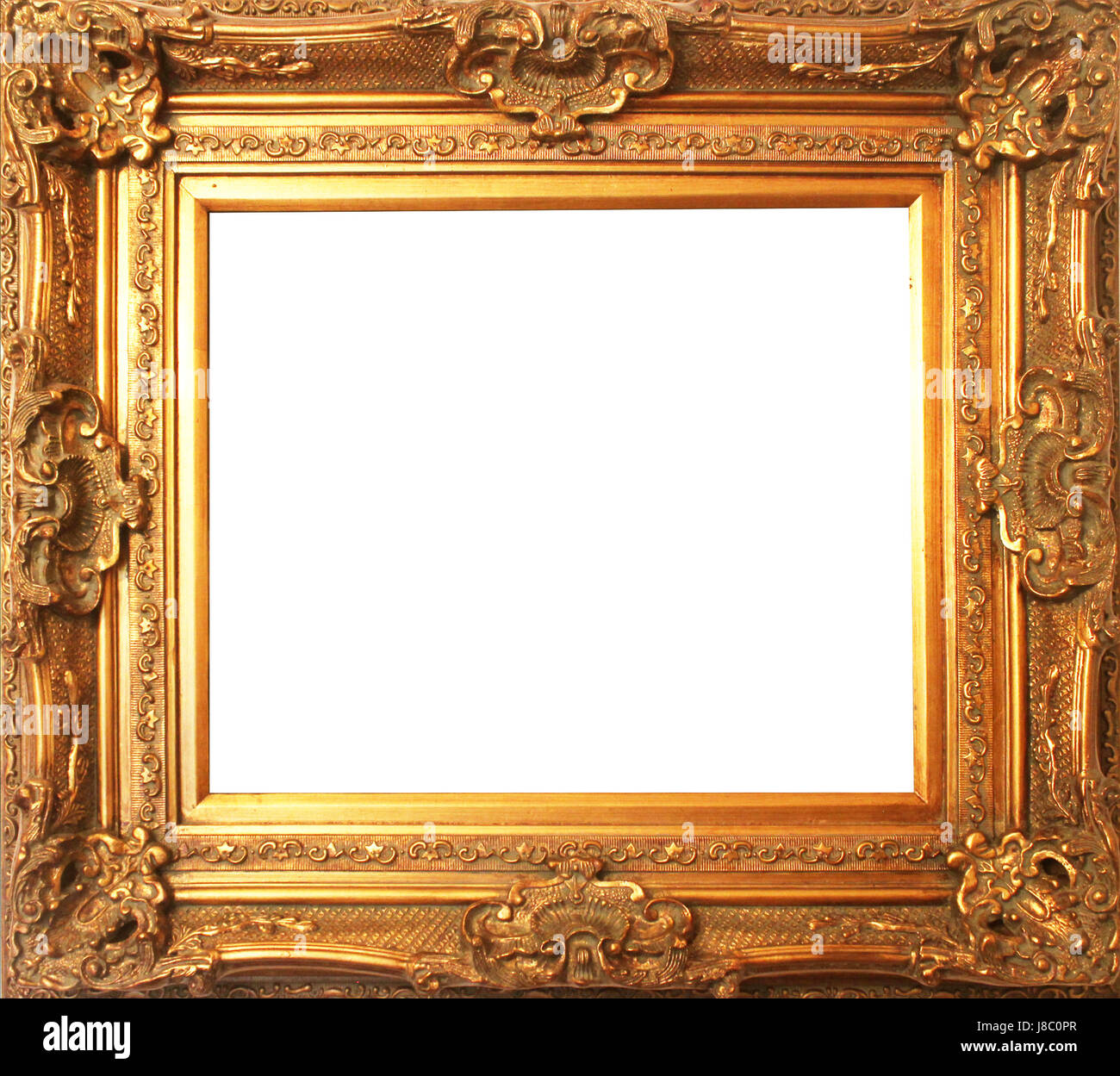 art, wood, gold, frame, framework, detail, inside, art, isolated, model ...