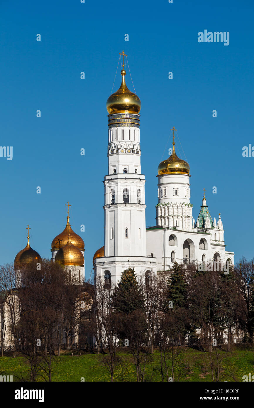 Ivan great bell tower behind hi-res stock photography and images - Alamy