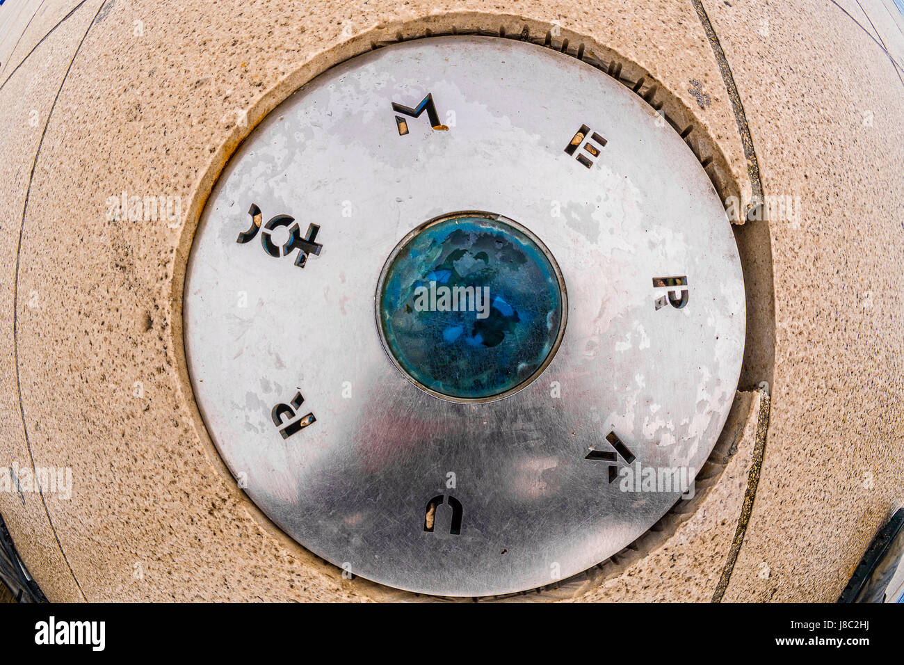 Dalmatia Zadar art installations on the waterfront - Planets - Mercury ...