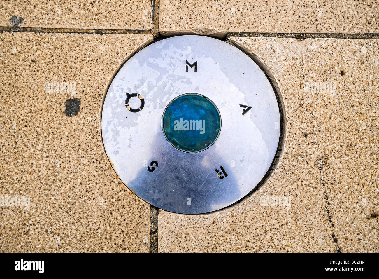 Dalmatia Zadar art installations on the waterfront - Planets - Mars ...