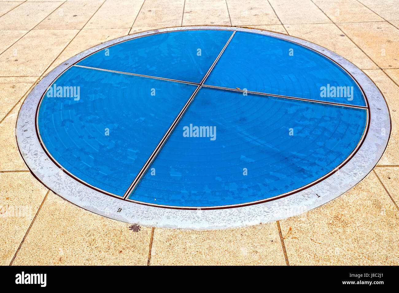 Dalmatia Zadar art installations on the waterfront - planets saturn by ...