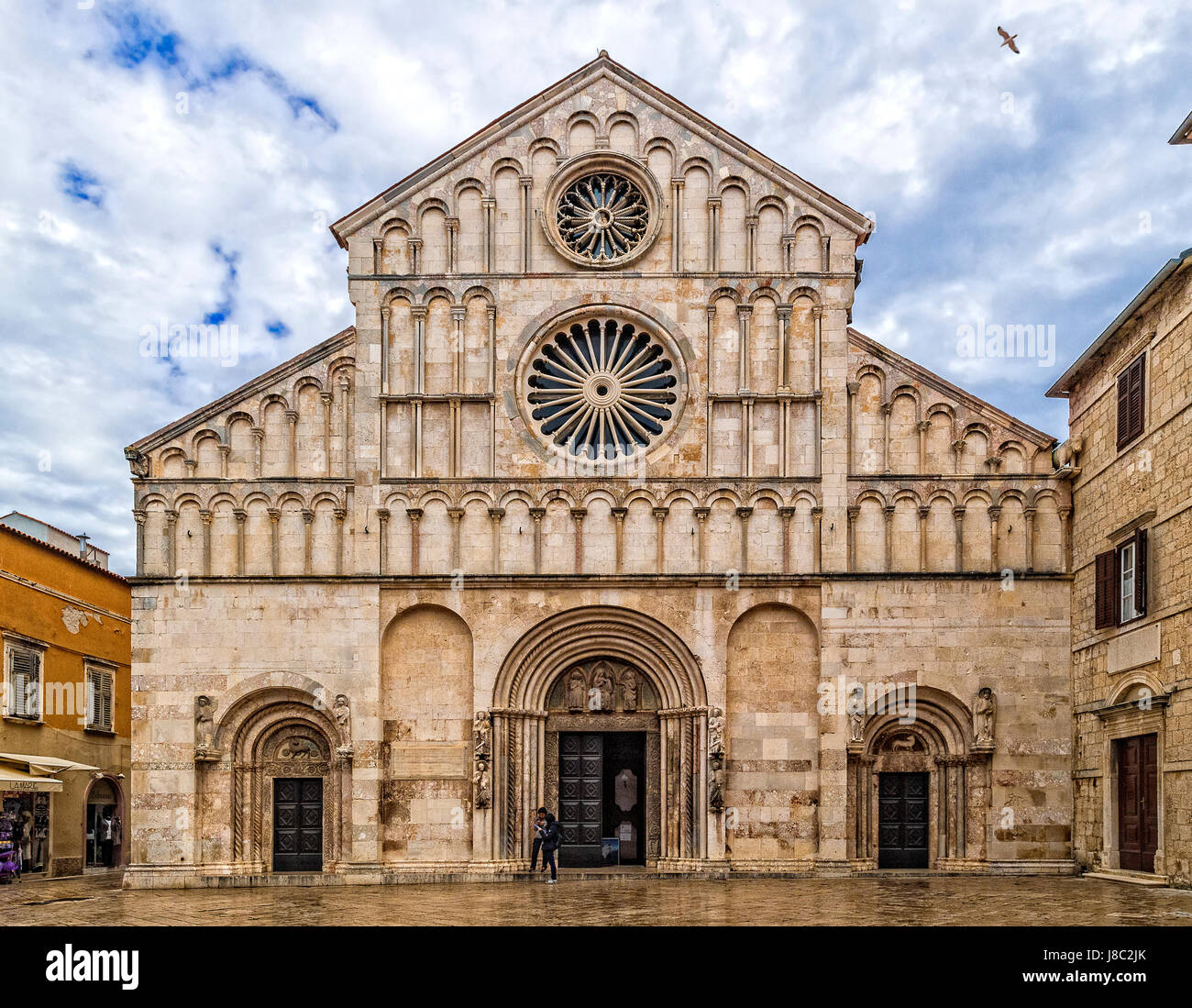 Dalmatia Zadar Cathedral St. Anastasia Stock Photo - Alamy