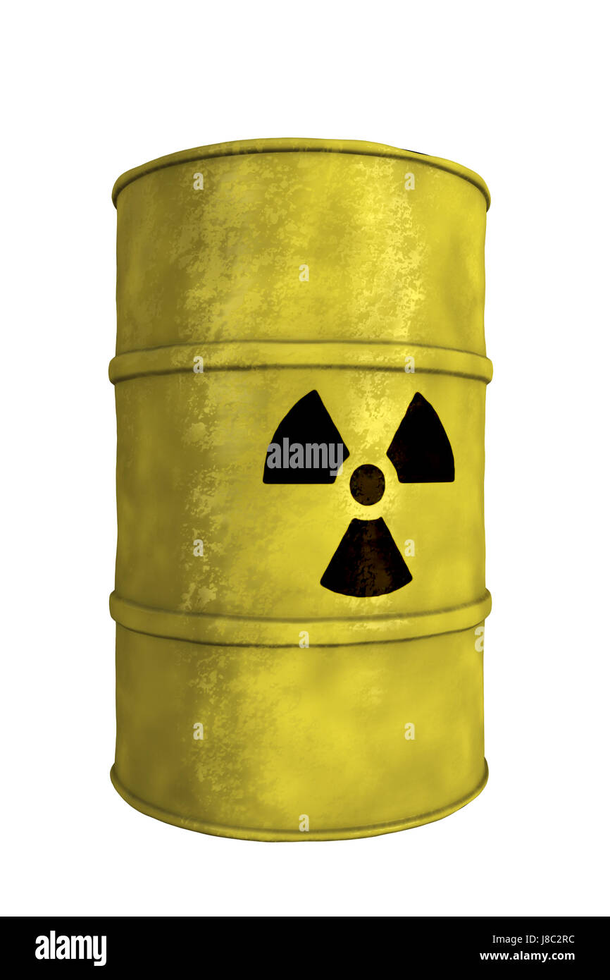 industrial, metal, disposal, barrel, storage, atomic, waste ...