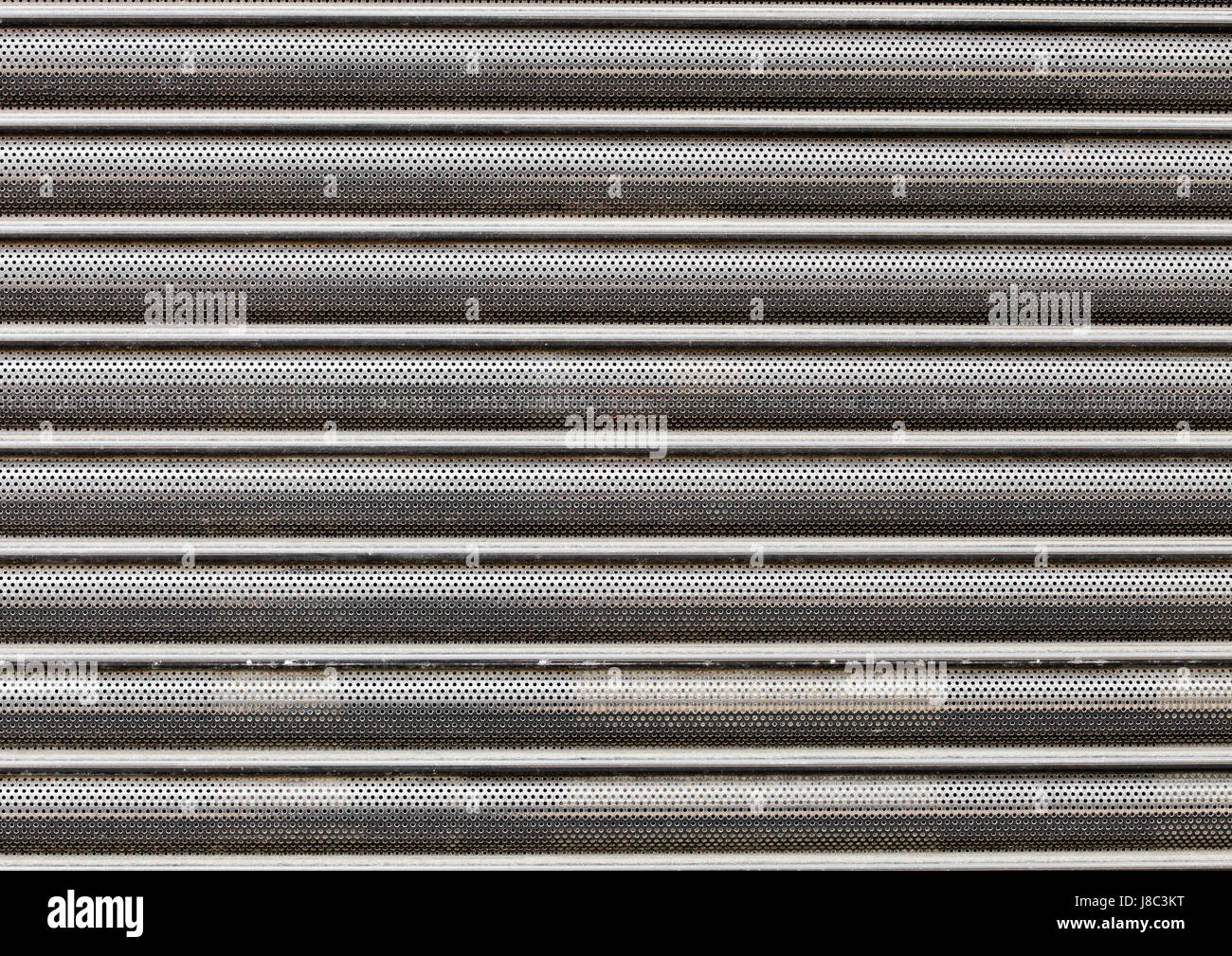 Steel fence sheet texture background with line plates Stock Photo - Alamy