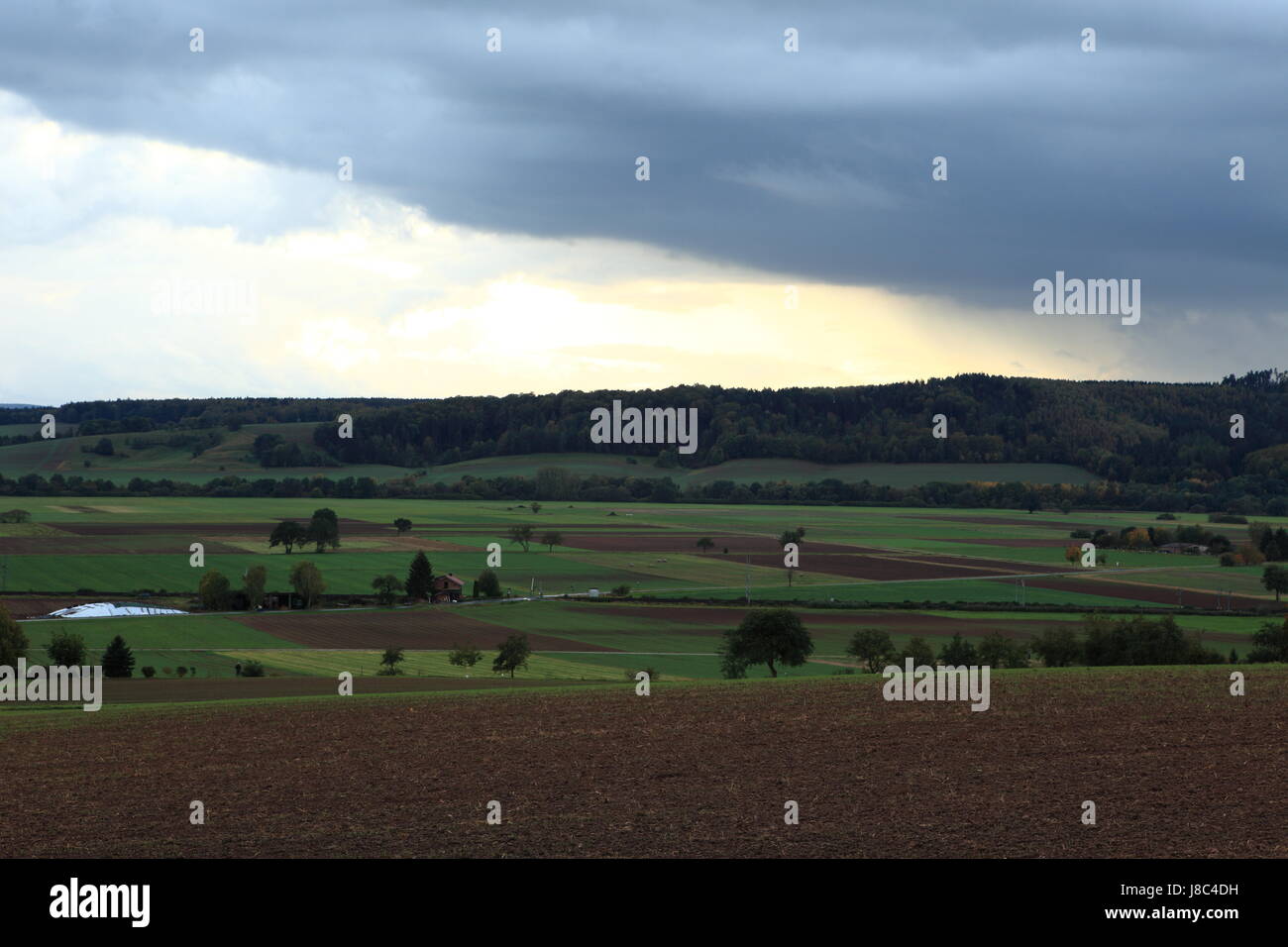 german cultural landscape Stock Photo - Alamy