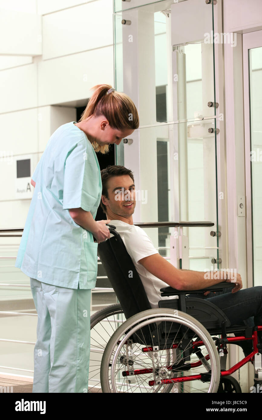 corridor, access, disabled, disability, chair, handicap, care, aid ...