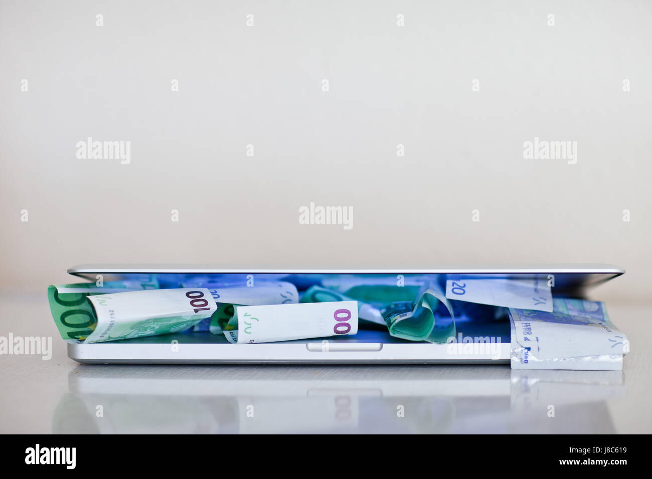 laptop, notebook, computers, computer, bank notes, money, laptop ...