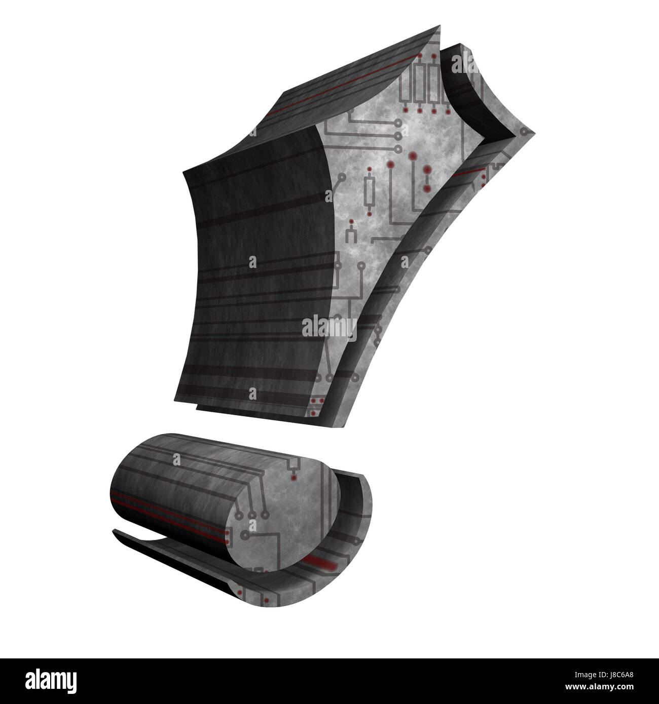 sign, signal, communication, printed circuit board, conducting paths ...