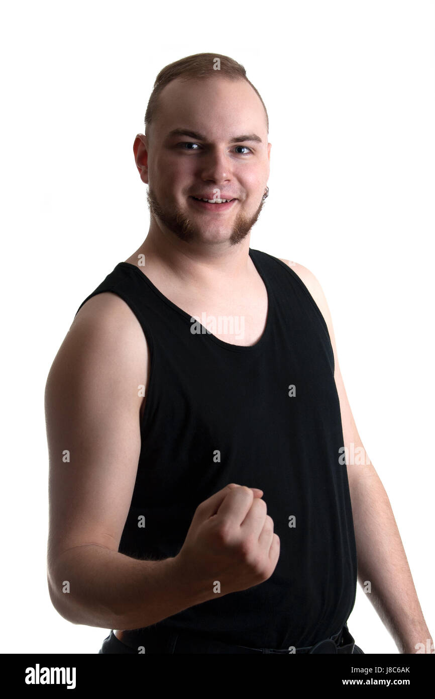 strong, expression, contented, positive, photo, picture, image, copy ...