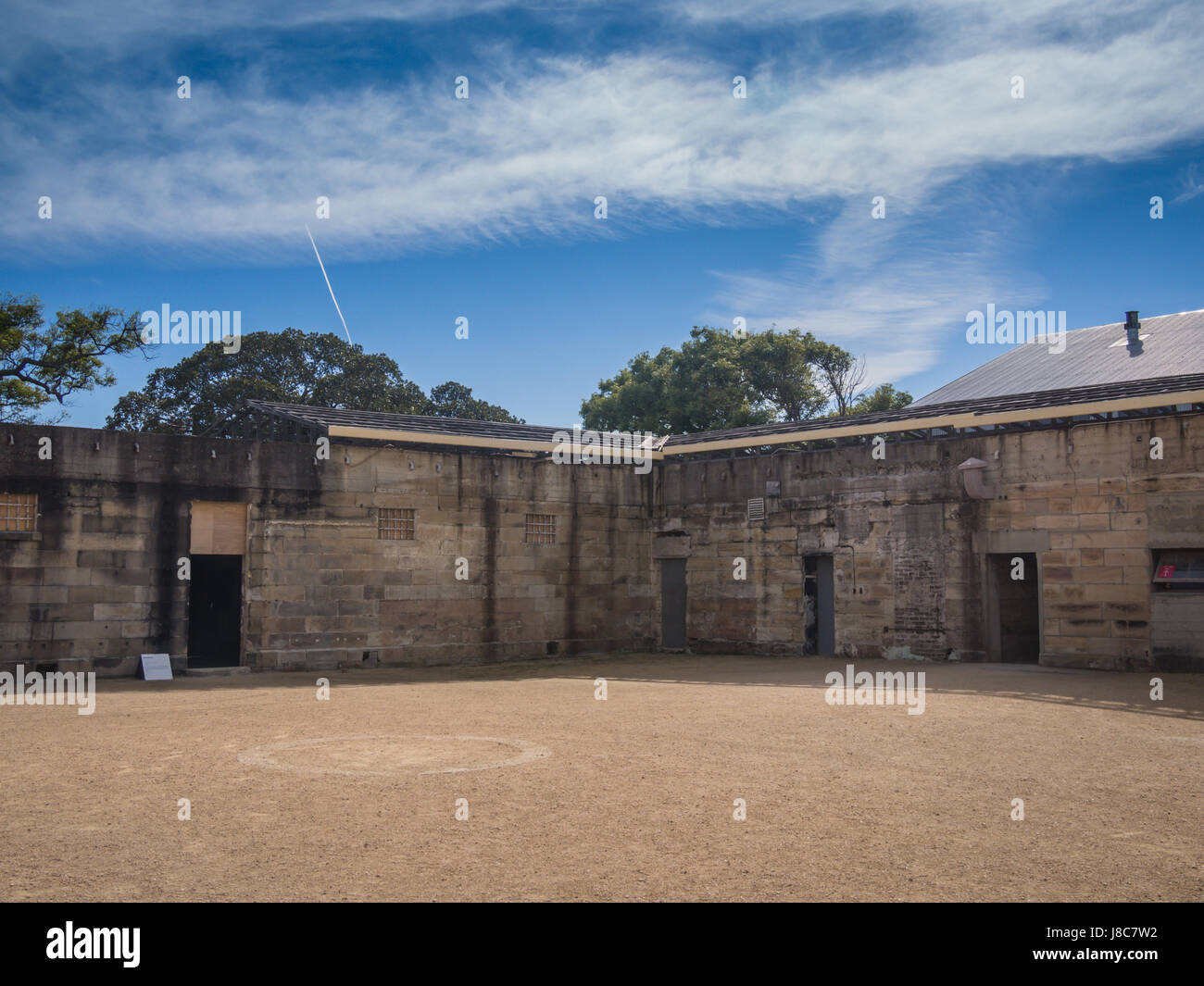 Historic Prison Courtyard Stock Photo - Alamy Historic Prison Courtyard Stock Photo - Alamy