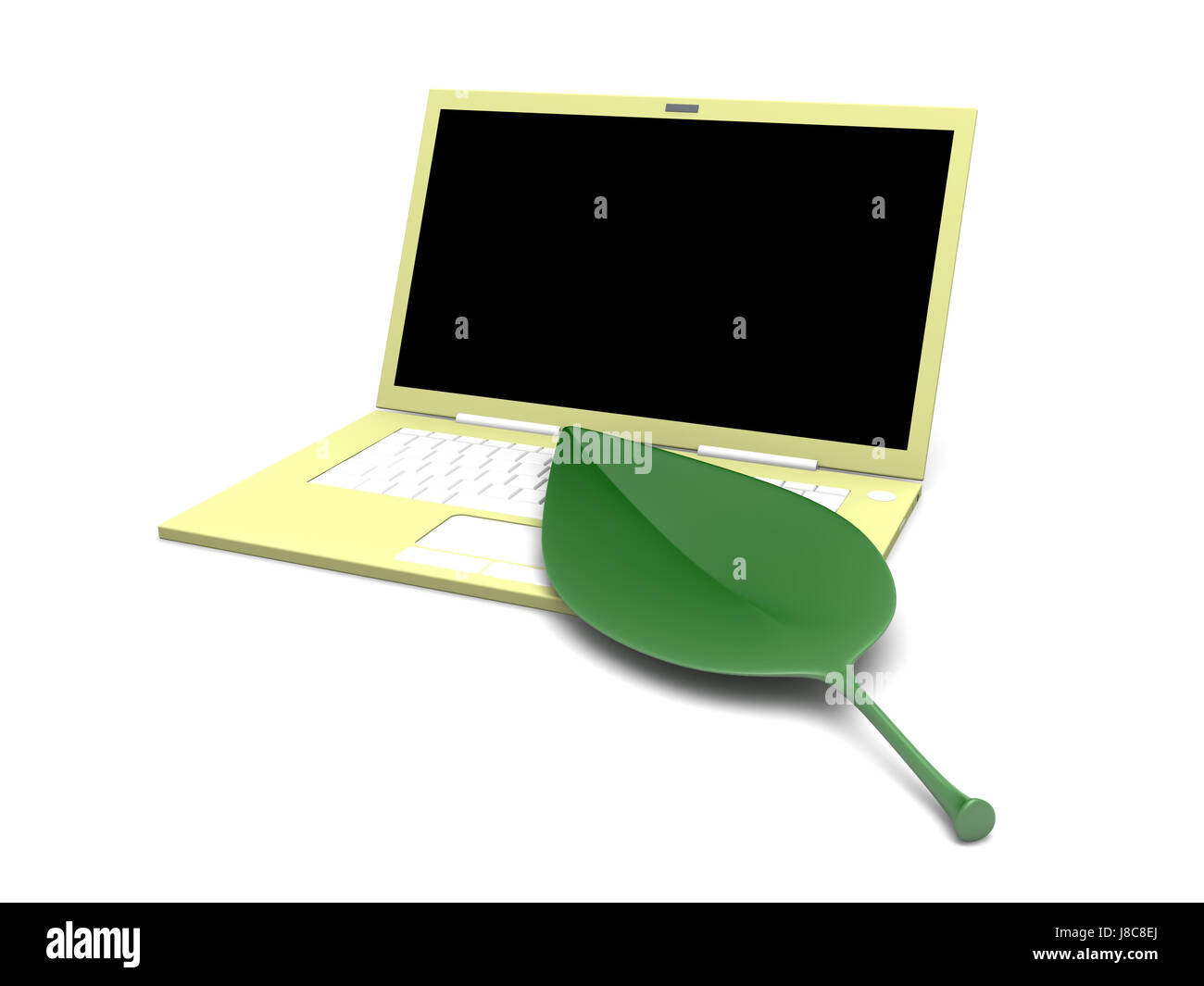 laptop, notebook, computers, computer, PC, leaf, environment ...