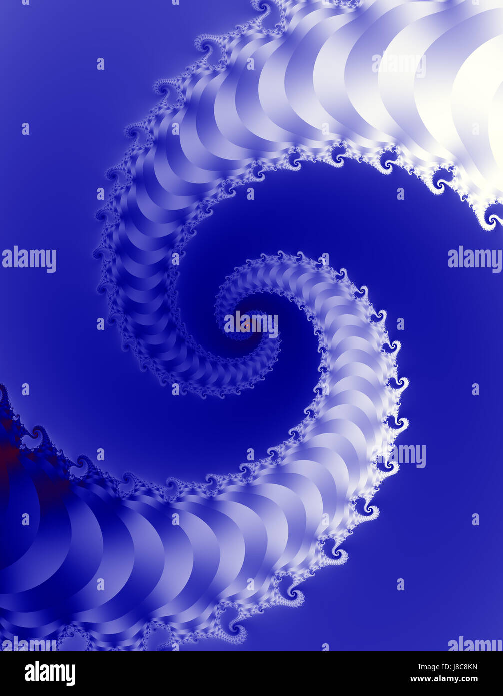 blue, science, illustration, spiral, infinite, abstract, formula ...