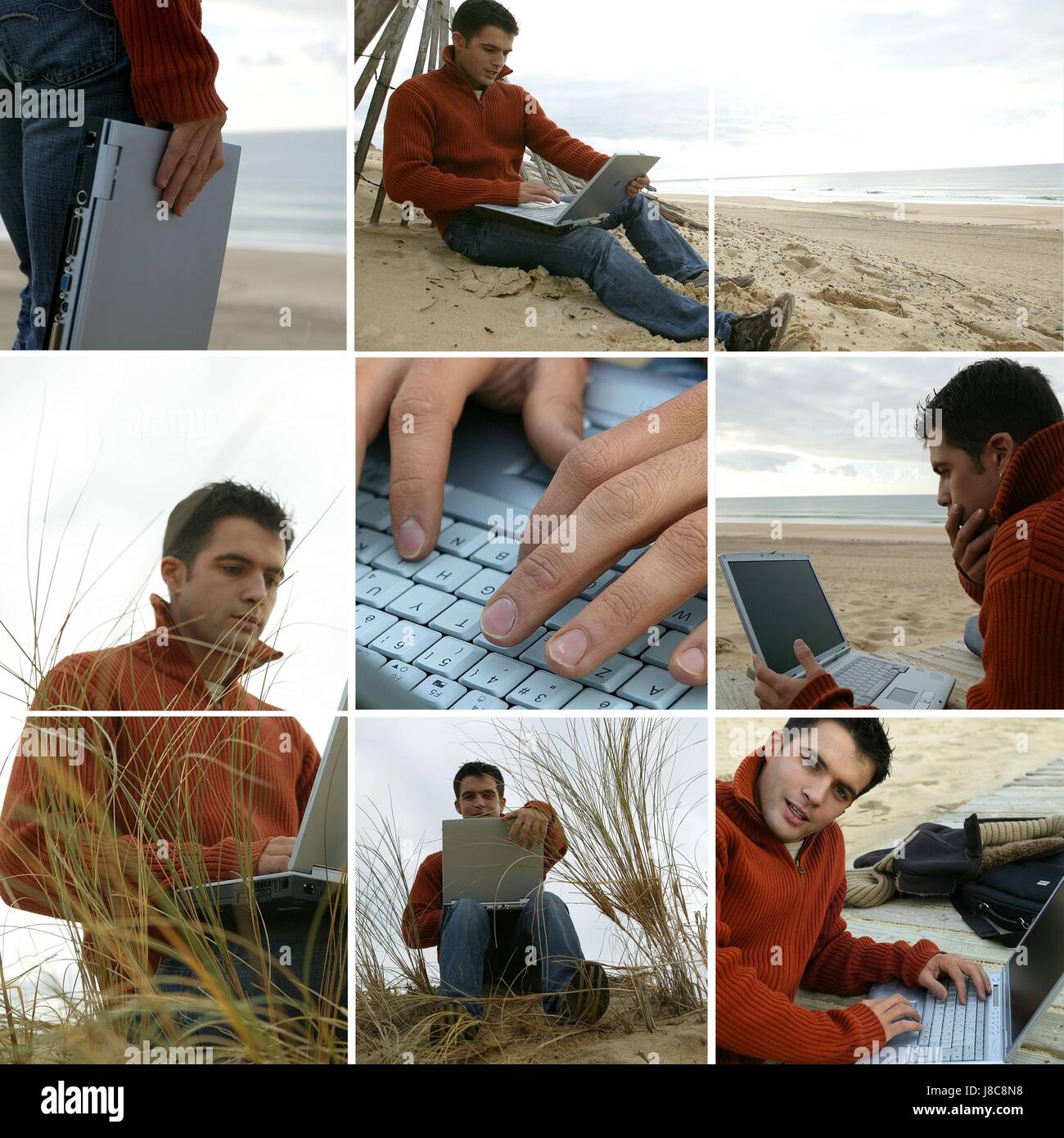 laptop, notebook, computers, computer, type, shine, shines, bright ...