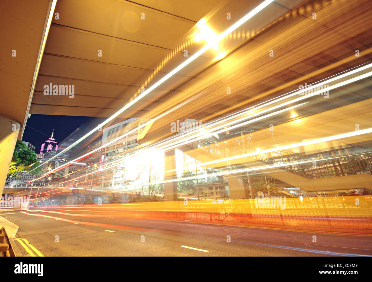 city, town, traffic, transportation, night, nighttime, car, automobile ...