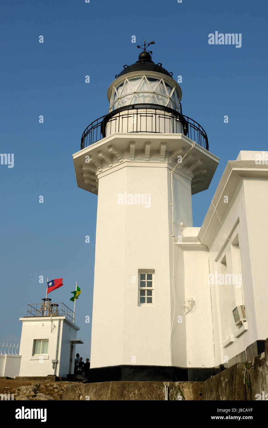beacon, lighthouse, blue, asia, navigation, seafaring, maritime, shine ...
