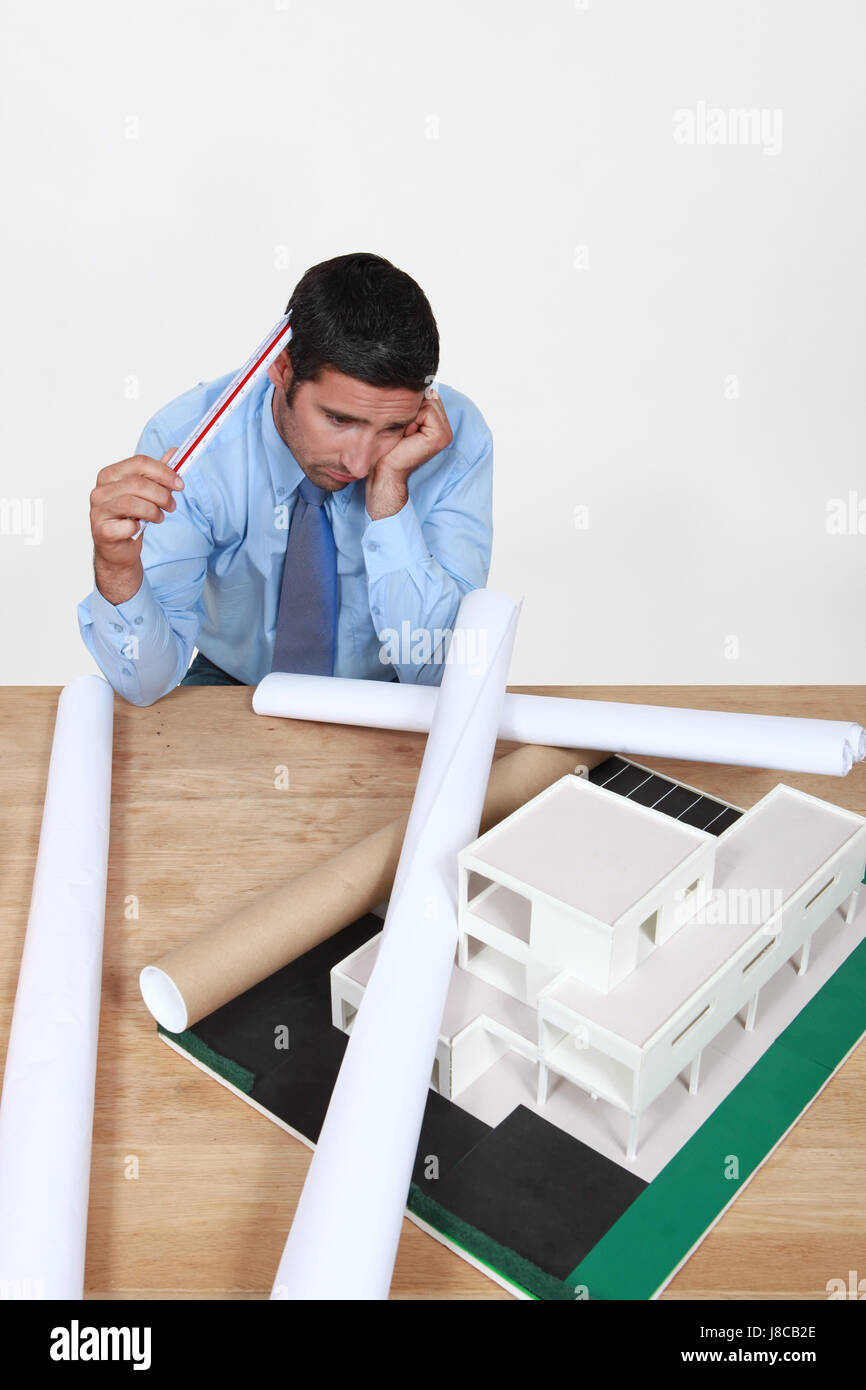 blue, confused, architect, auditor, builder, analyze, analyse, observer ...