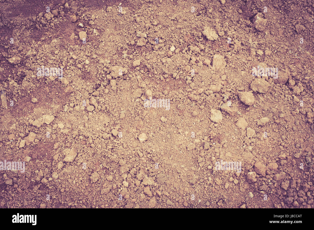 Tropical laterite soil or red earth background. Red mars seamless sand ...